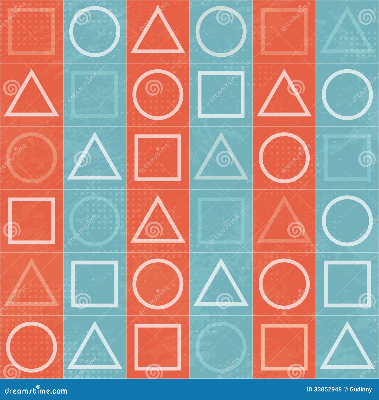 Abstract Geometric Game Signs, Seamless Texture Stock Vector ...