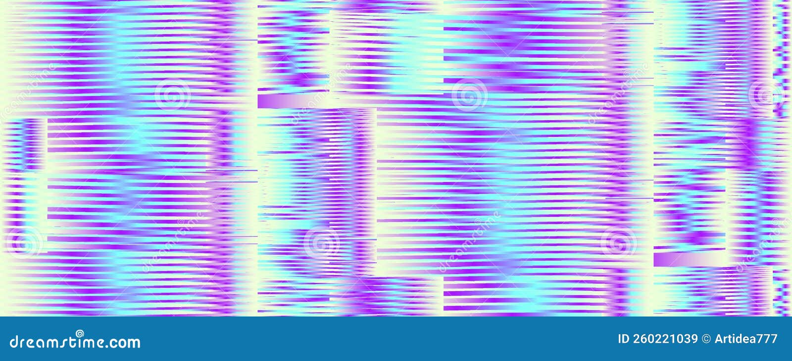 Abstract Geometric Glitch Seamless Texture with Neon Colors Stripes ...