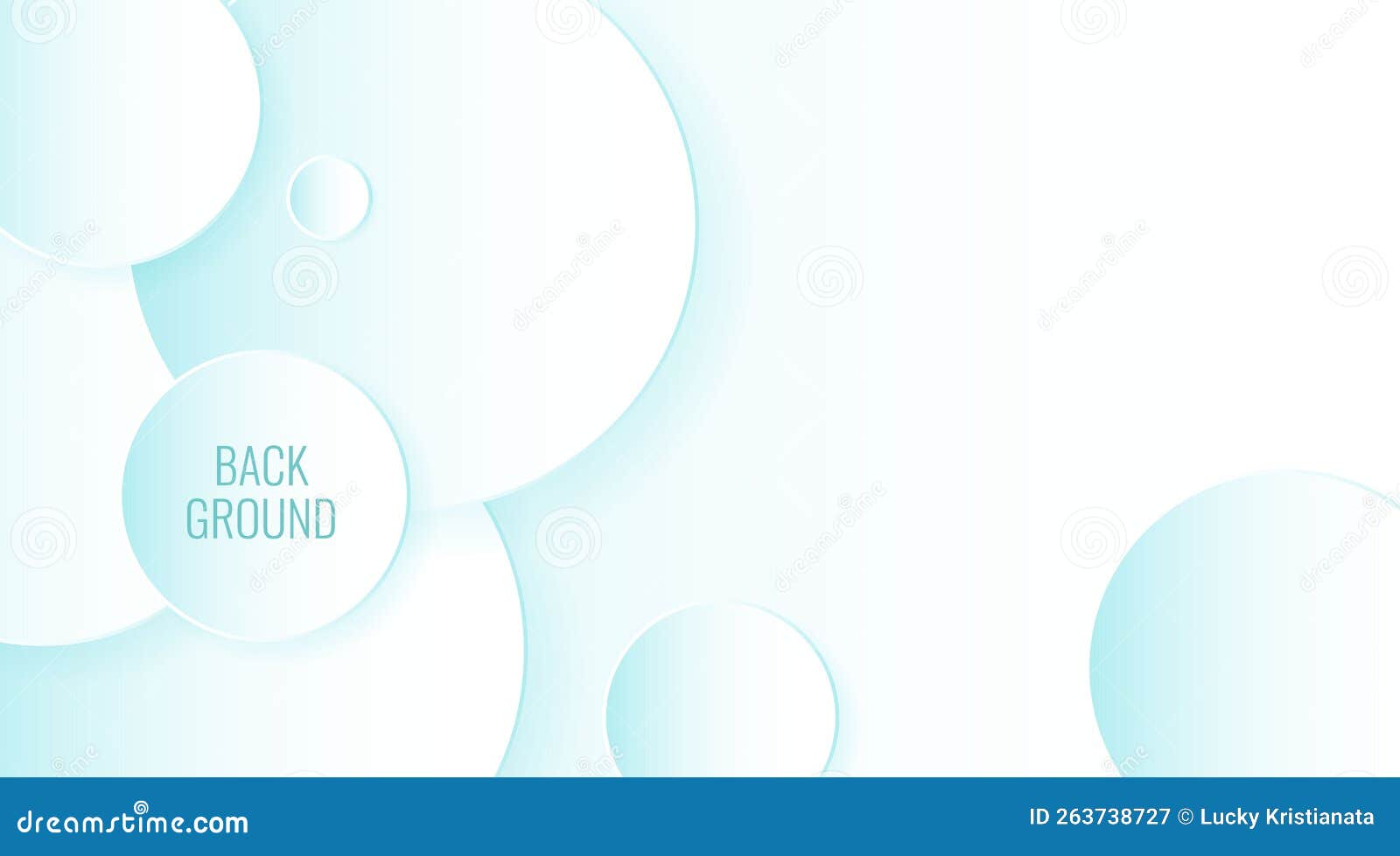 Abstract Geometric Gradient Blue Circle Background Design Stock ...