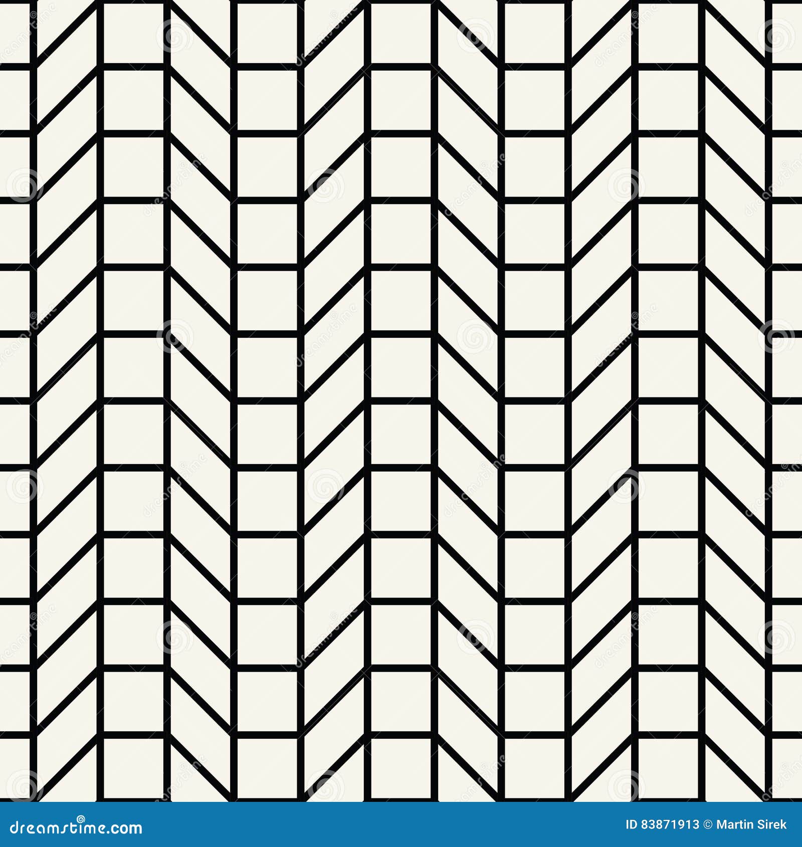 Abstract Geometric Grid. Black and White Minimal Graphic Design Print ...