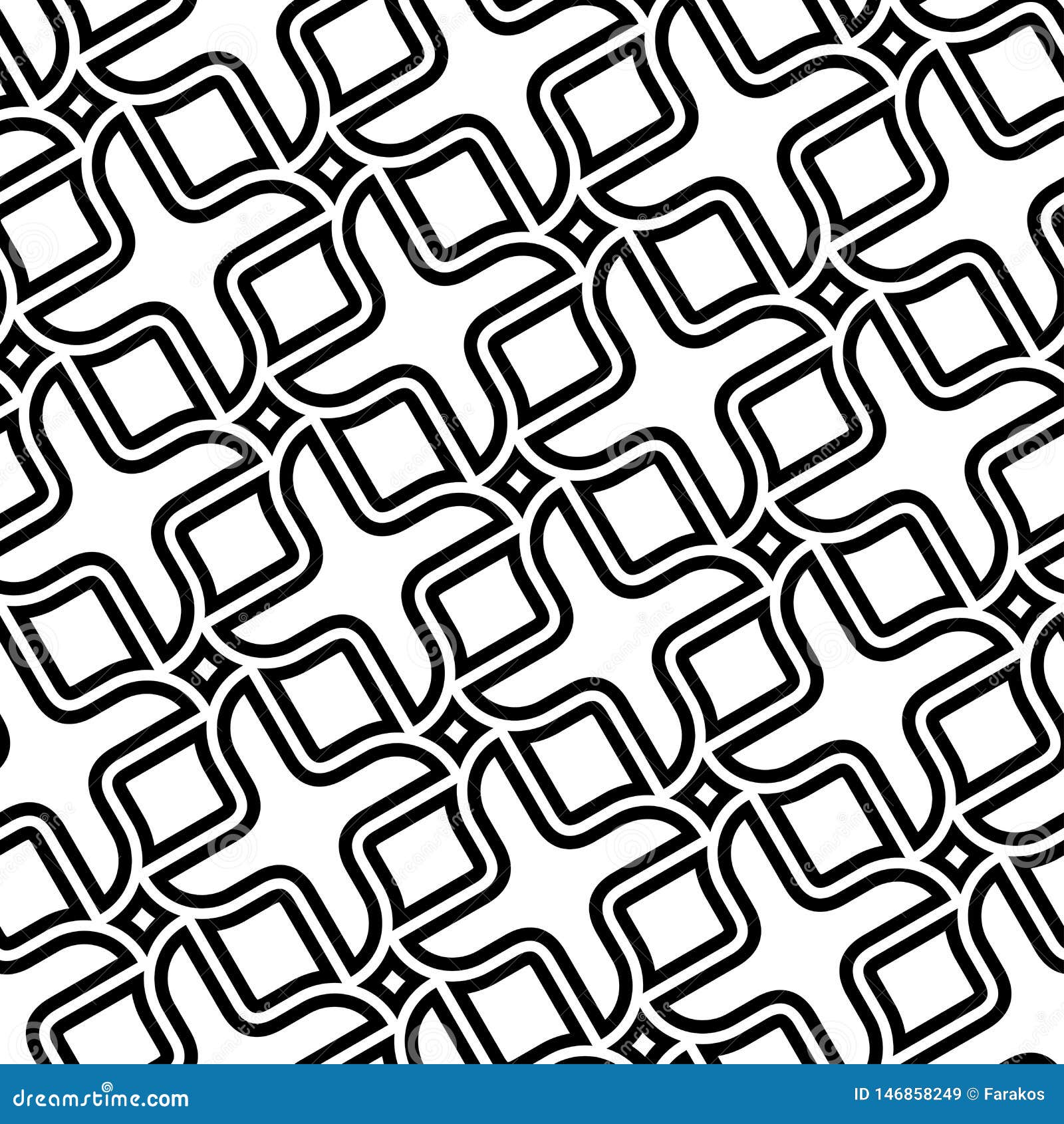 Abstract Geometric Grid Vector Pattern Stock Vector Illustration Of
