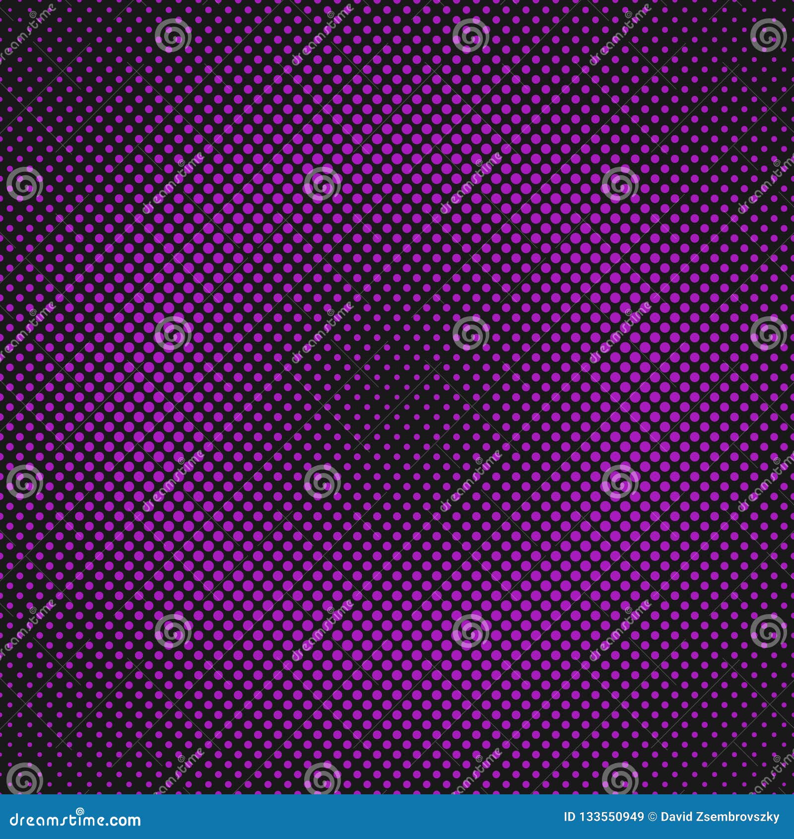 Abstract Geometric Halftone Dot Pattern Background Design from Circles ...