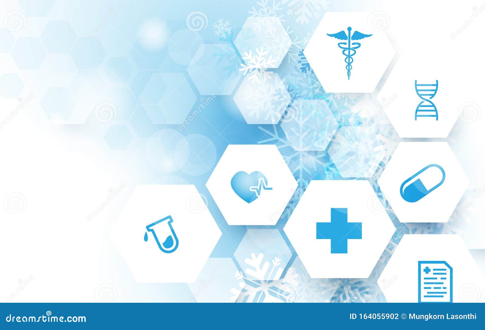 Abstract Geometric Hexagon Shape Background. Medicine and Science ... Abstract Geometric Hexagon Shape Background. Medicine and Science ...