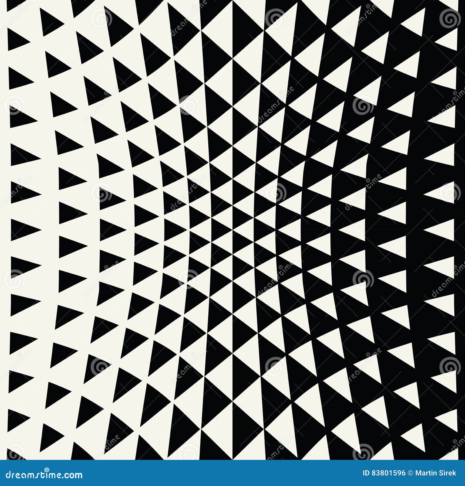 Abstract Geometric Hipster Fashion Design Print Halftone Triangle ...