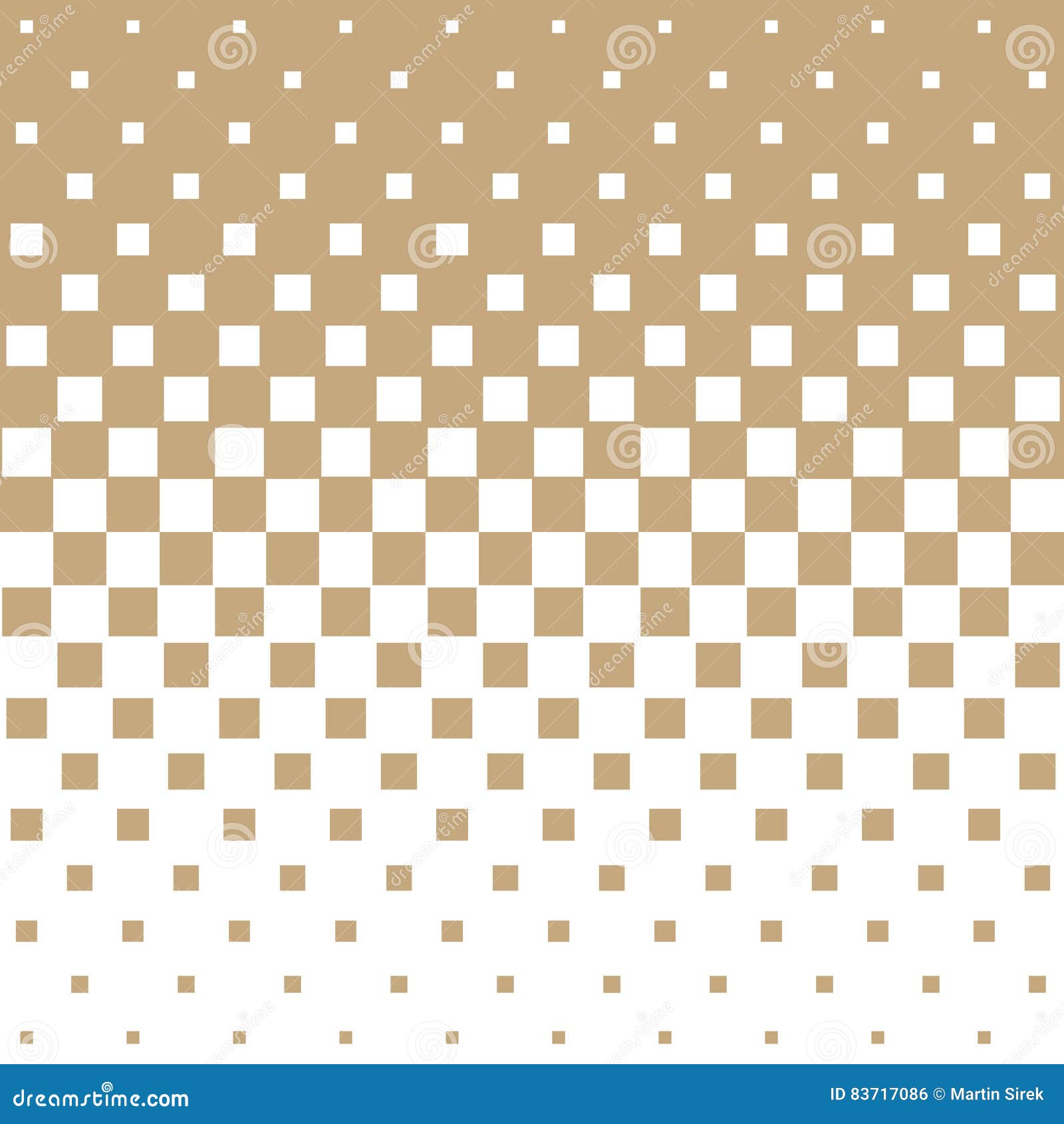 Abstract Geometric Hipster Fashion Halftone Gold Square Pattern Stock ...