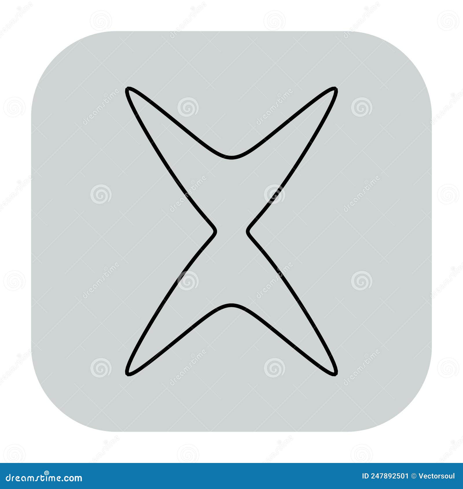 Abstract Geometric Icon, Symbol Element Shape Stock Vector ...