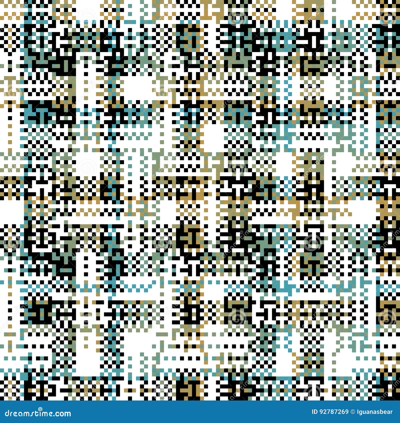 Abstract Geometric Irregular Texture Composed of Small Rectangular ...