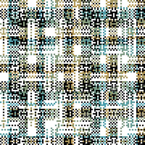 Abstract Geometric Irregular Texture Composed of Small Rectangular ...