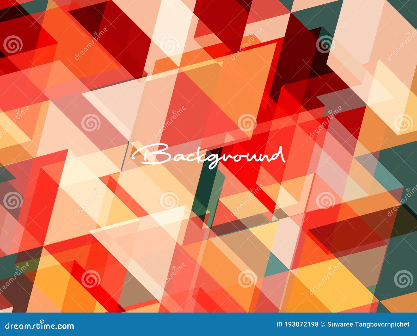 Abstract Geometric or Isometric Polygon or Low Poly Vector Technology ...