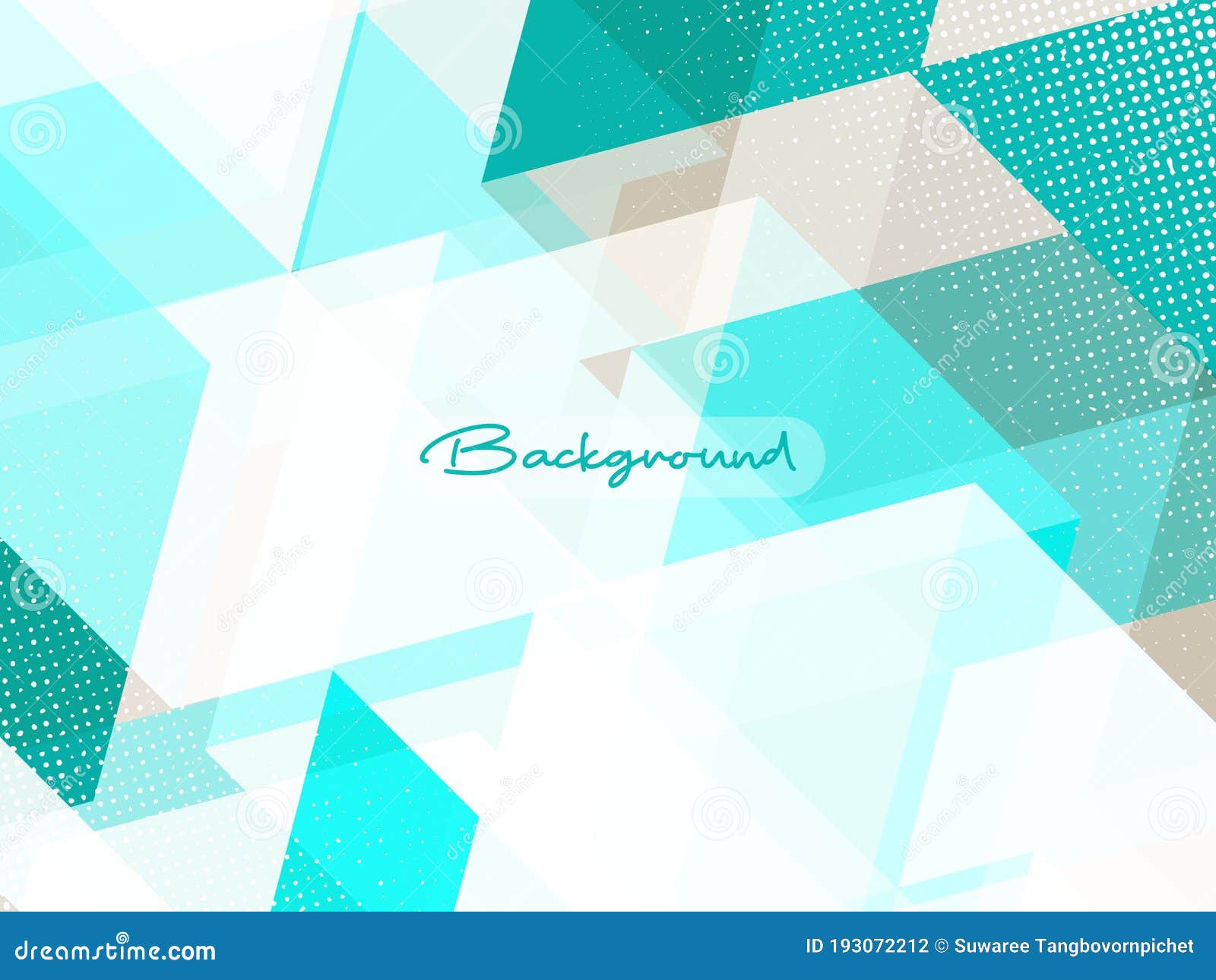 Abstract Geometric or Isometric Polygon or Low Poly Vector Technology ...