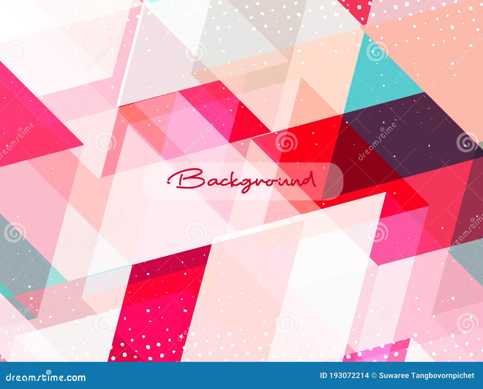 Abstract Geometric or Isometric Polygon or Low Poly Vector Technology ...