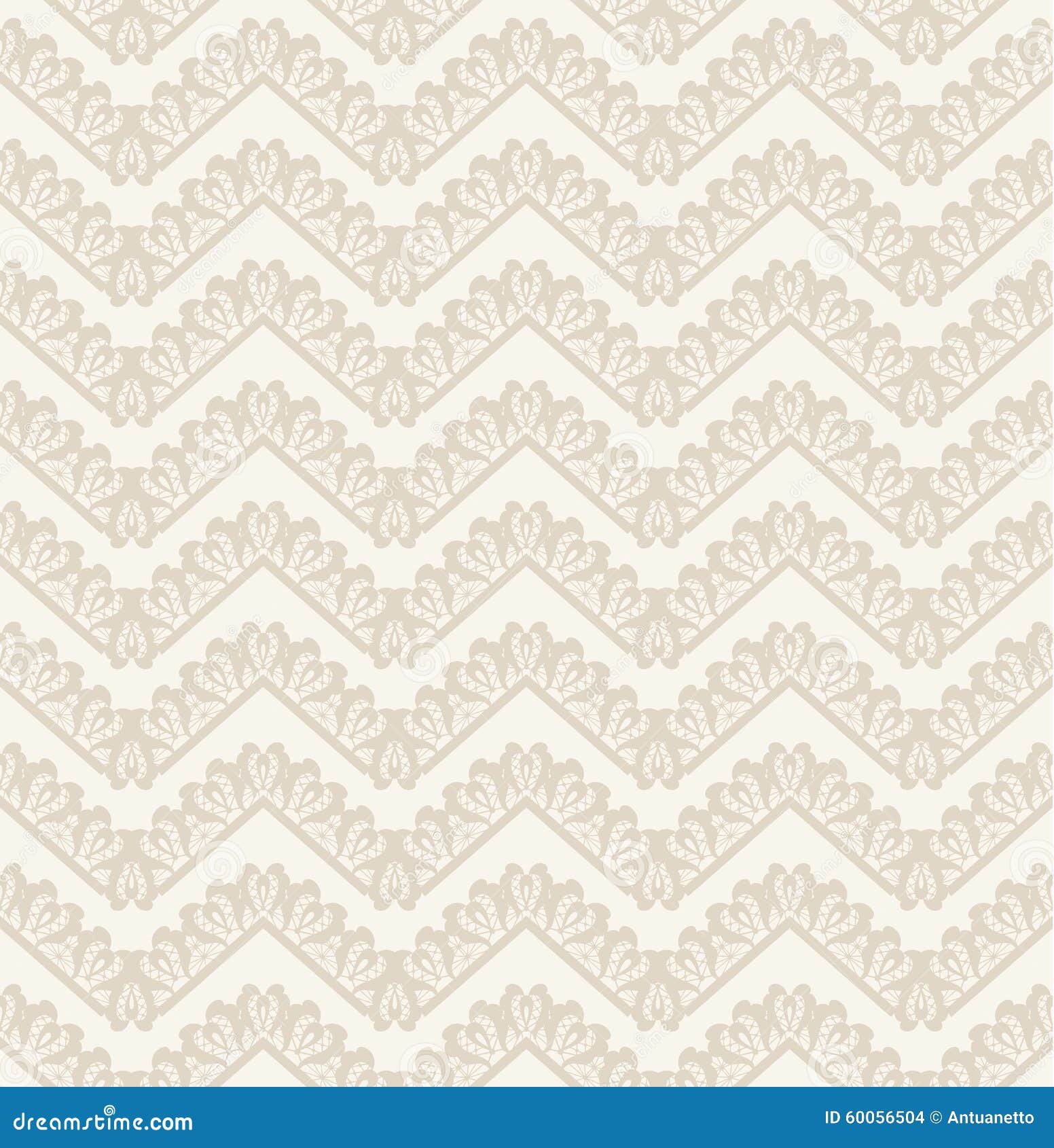 Abstract Geometric Lace Seamless Pattern, Vector Stock Vector ...