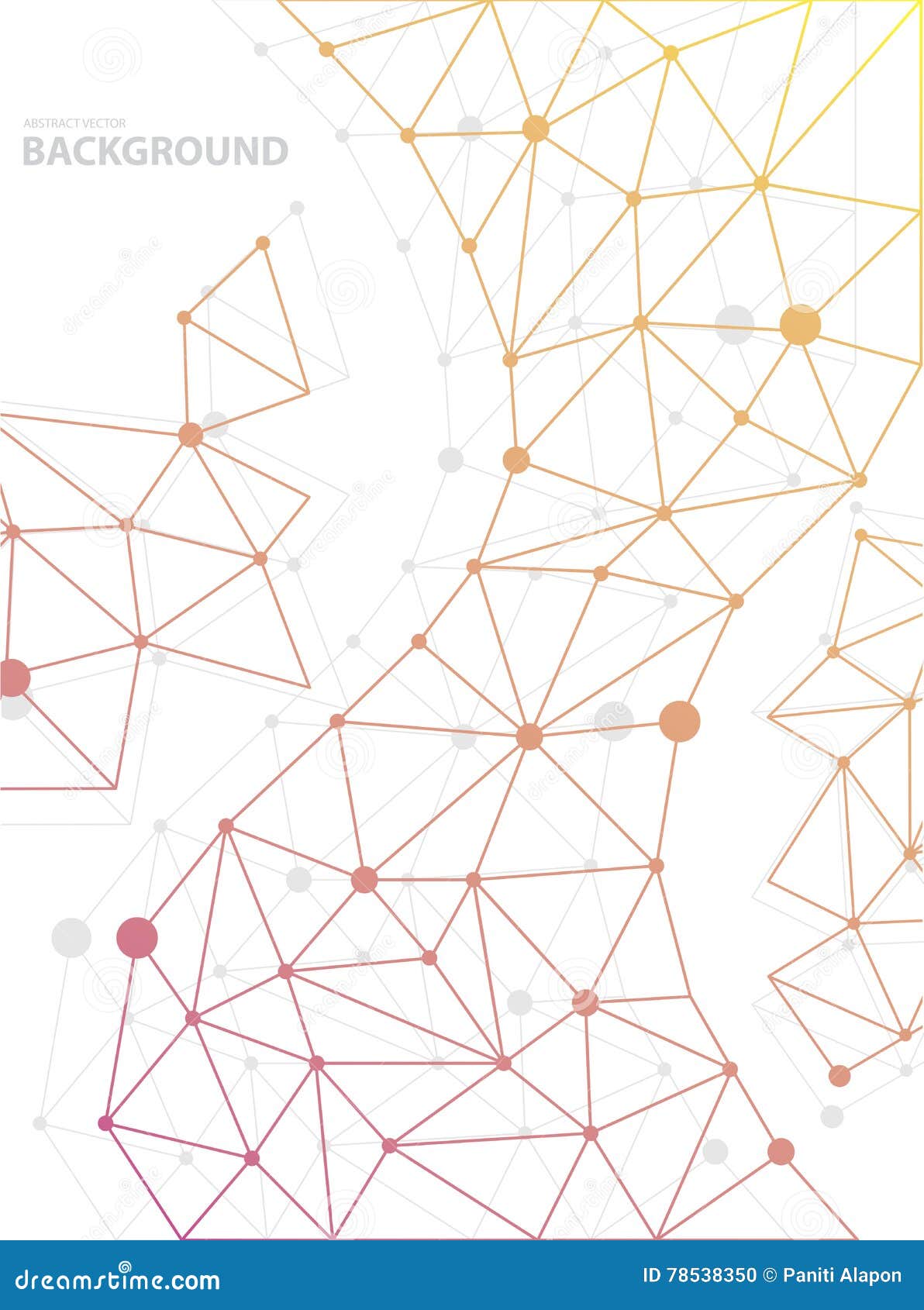 Abstract Geometric Line DNA Background Stock Vector - Illustration of ...