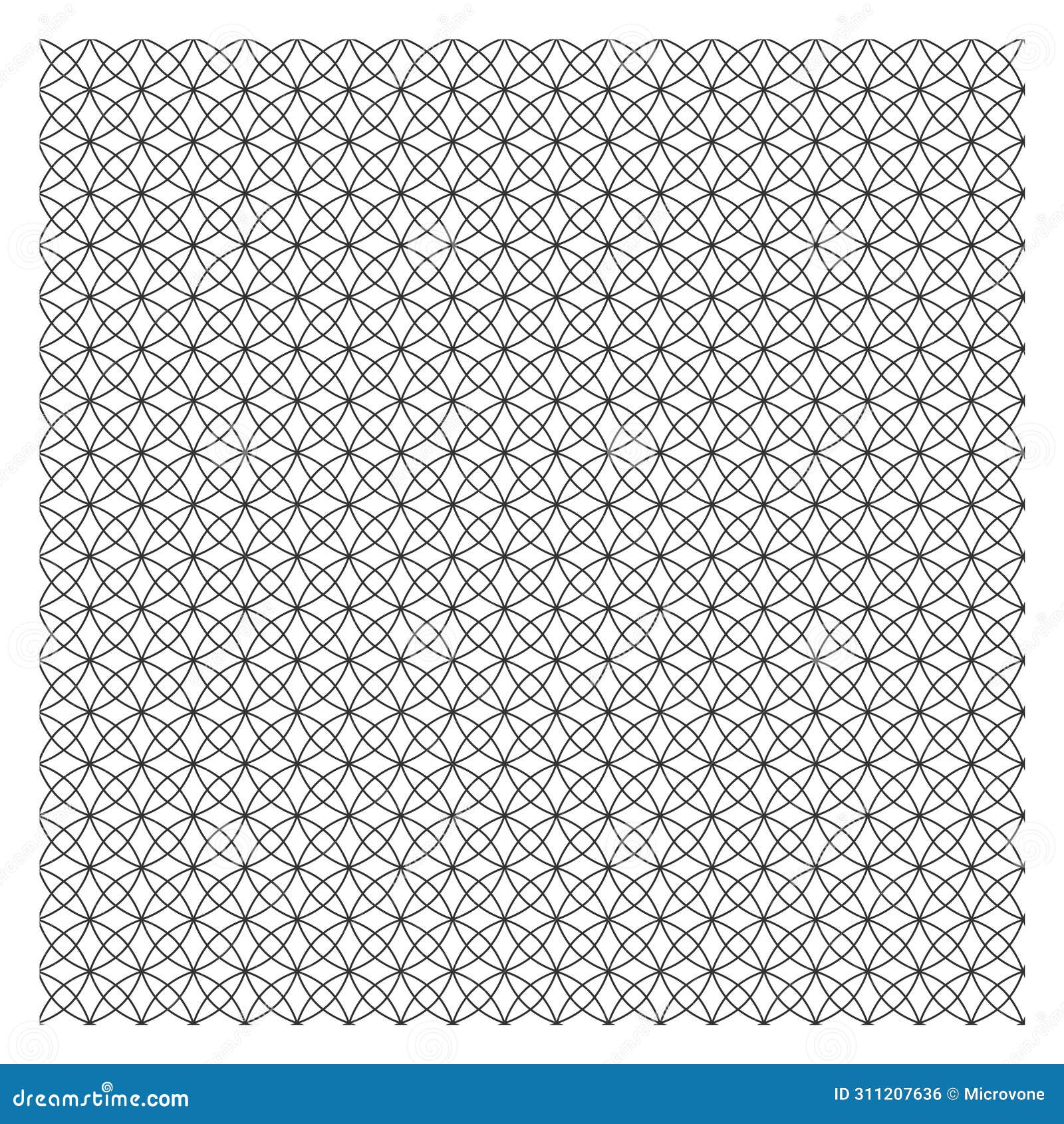 Abstract Geometric Line Pattern. Waves Grid Stock Photo - Image of ...