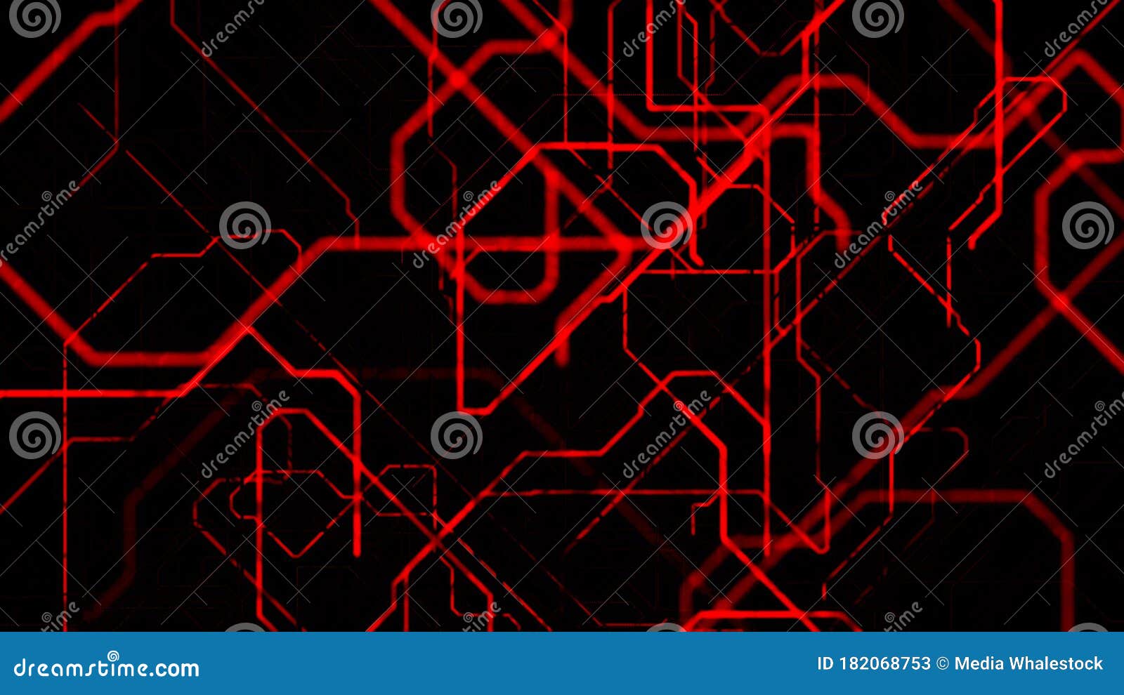 Abstract Geometric Lined Pattern, Motion Graphics. Animation. Endless ...