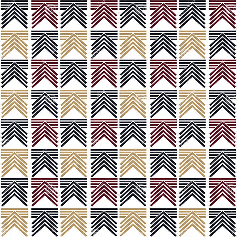 Abstract Geometric Lines Graphic Design Chevron Pattern Stock Vector ...