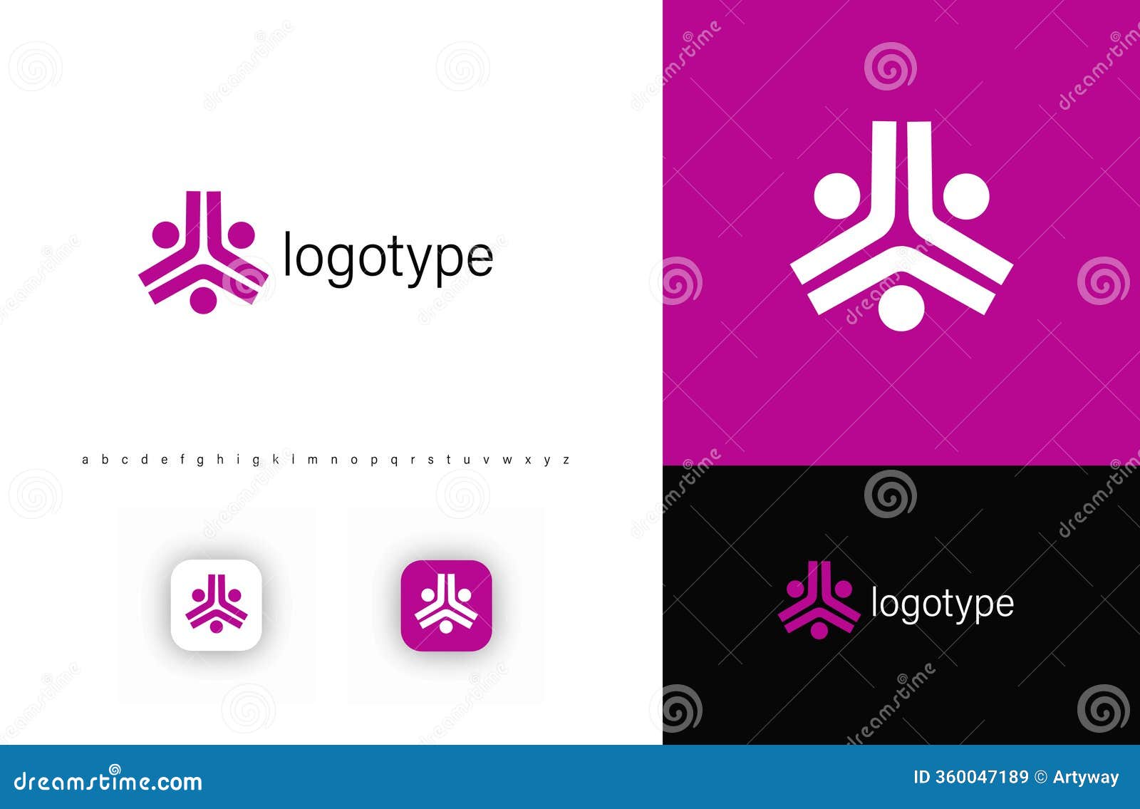 Teamwork And Collaboration Concept With Gear Connecting Three People ...