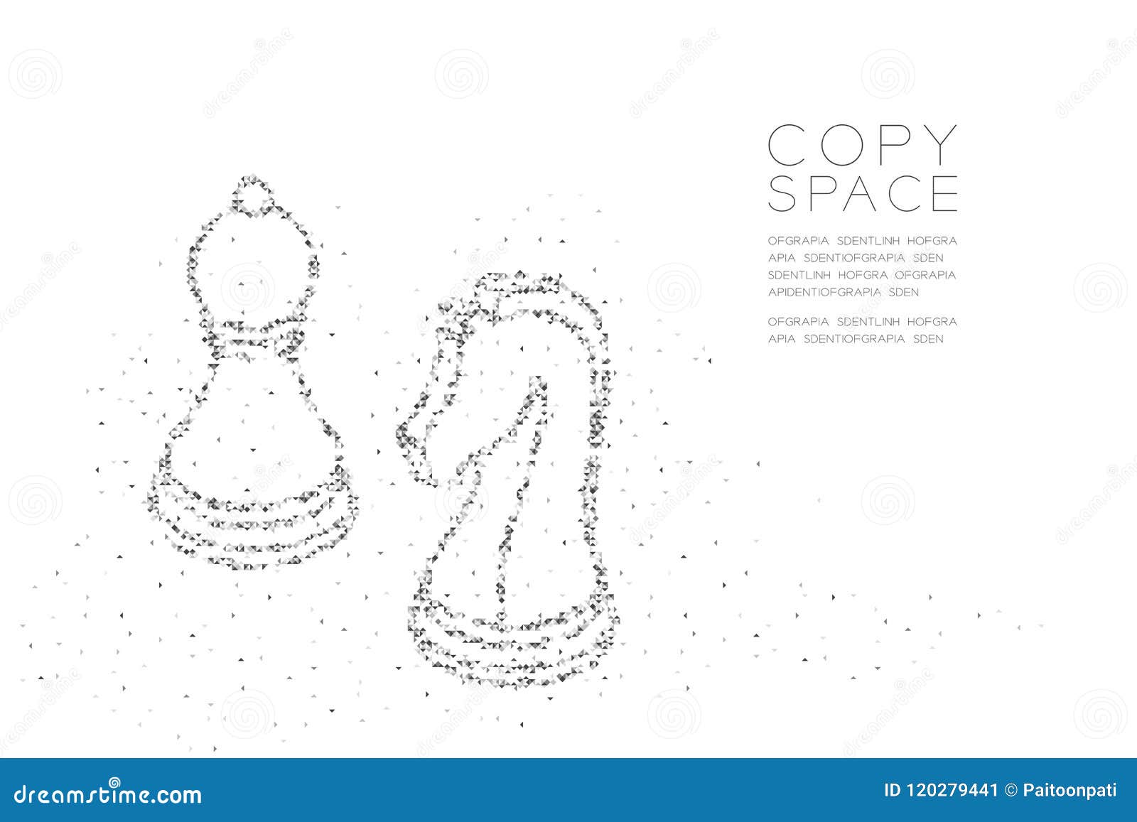 Abstract Geometric Low Polygon Square Box Pixel and Triangle Pattern ...