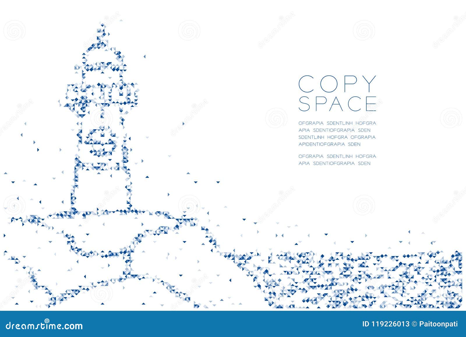 Abstract Geometric Low Polygon Square Box Pixel and Triangle Pattern ...