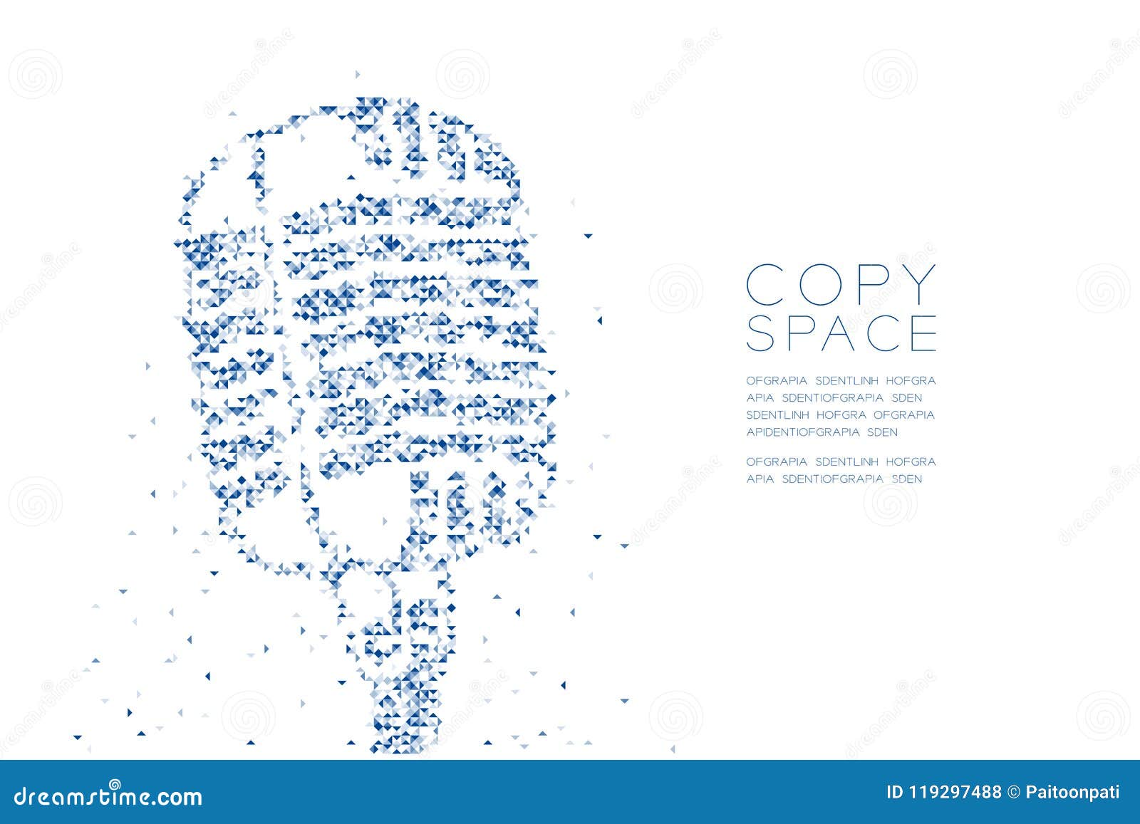 Abstract Geometric Low Polygon Square Box Pixel and Triangle Pattern ...