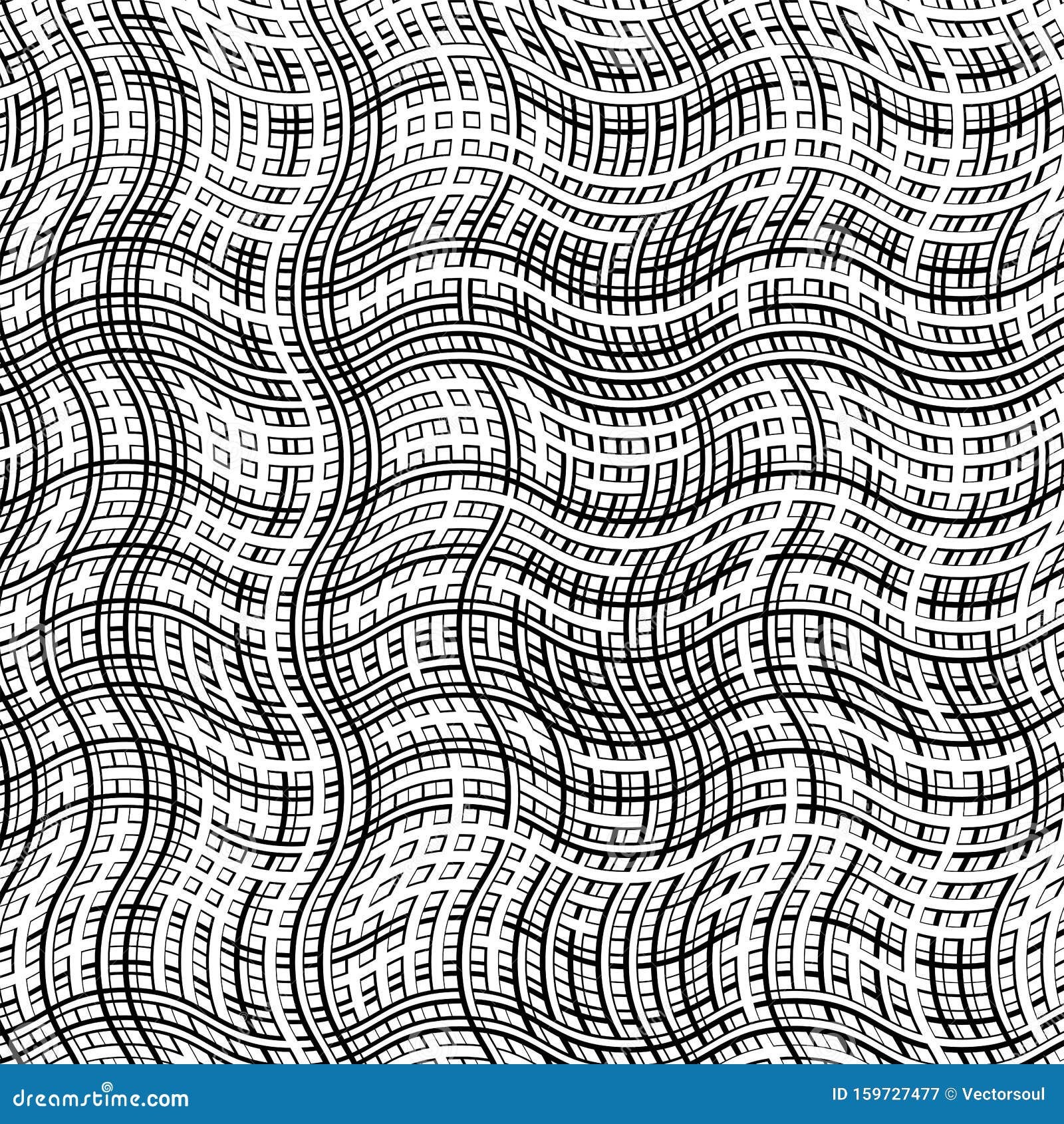 Abstract Geometric Mesh, Grid Pattern of Interweaved, Interlocking ...