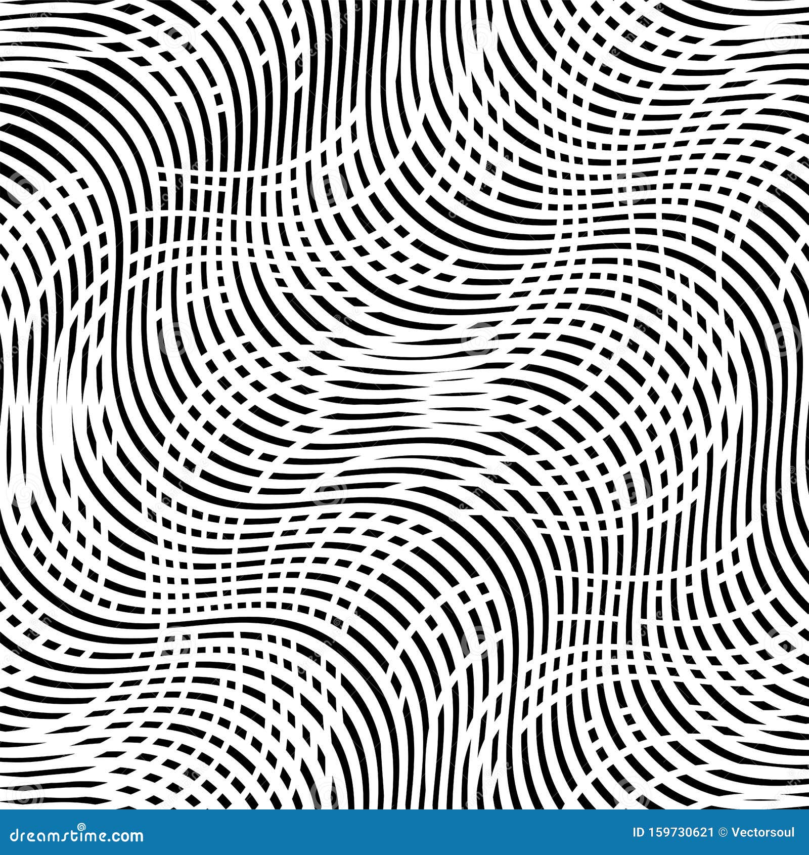 Abstract Geometric Mesh Grid Pattern Of Interweaved Interlocking Lines Stripes Cellular