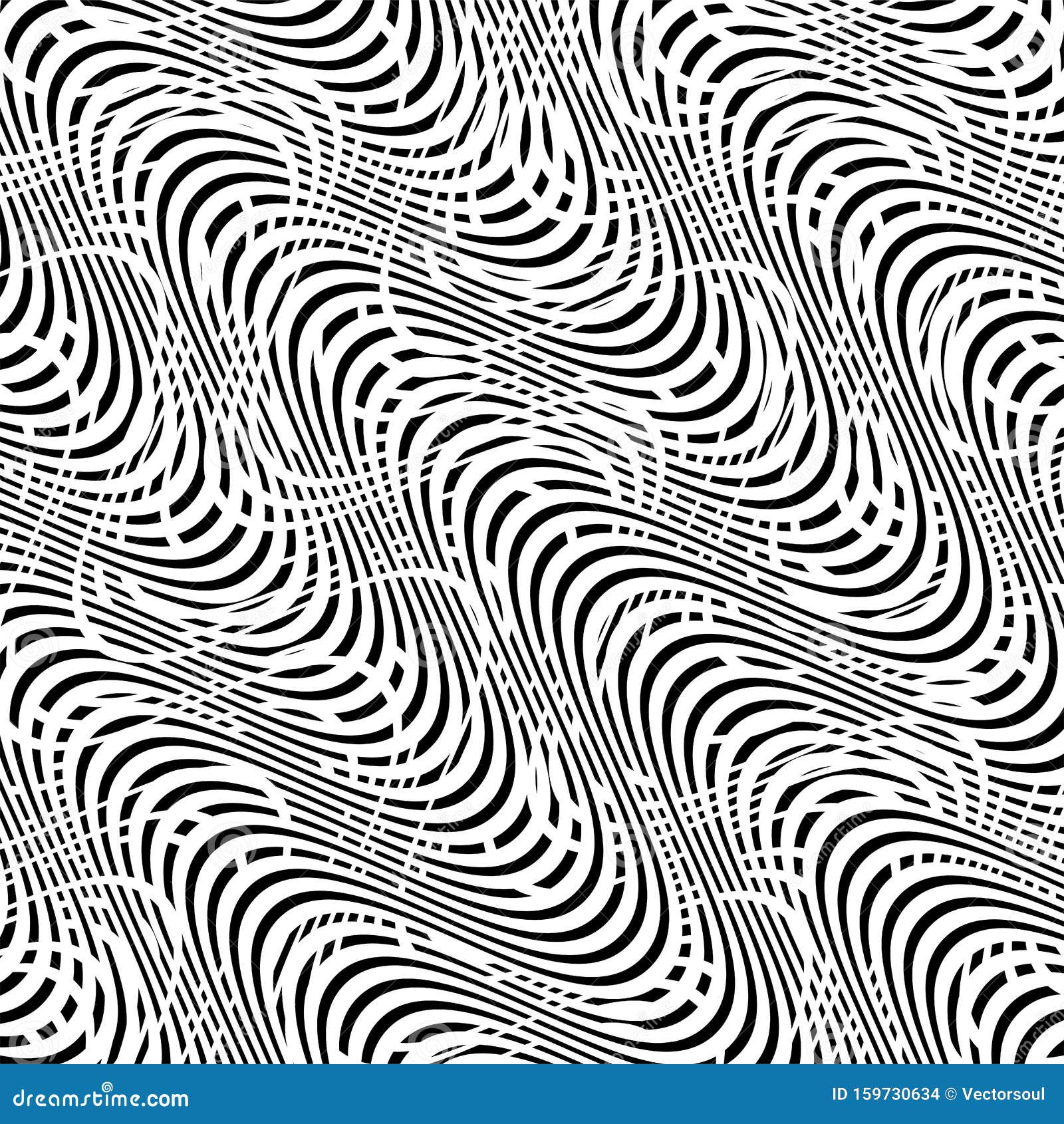 Abstract Geometric Mesh, Grid Pattern of Interweaved, Interlocking ...