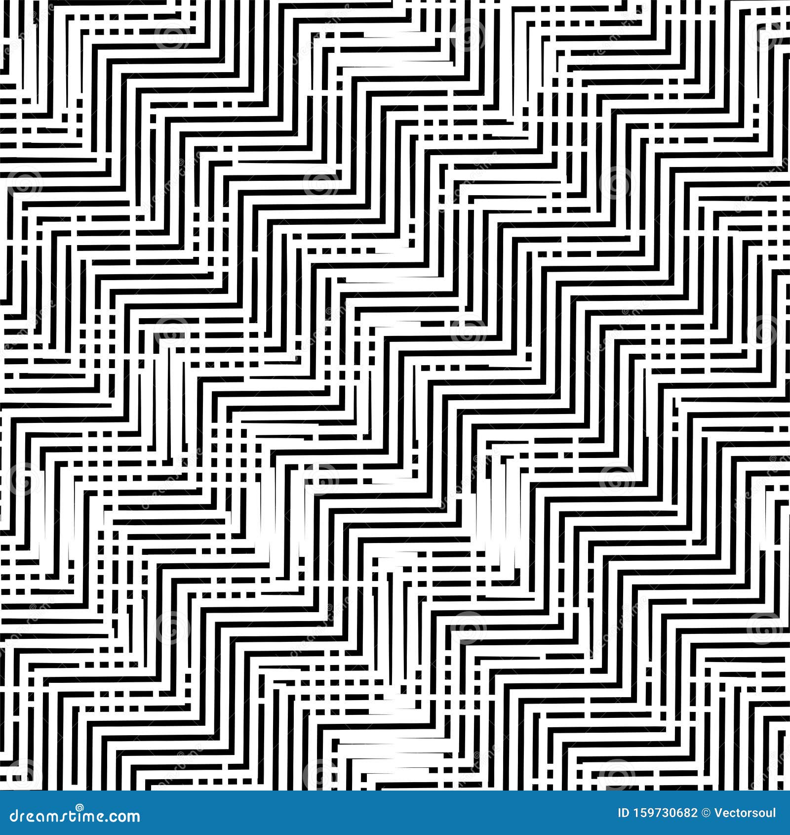 Abstract Geometric Mesh Grid Pattern Of Interweaved Interlocking Lines Stripes Cellular