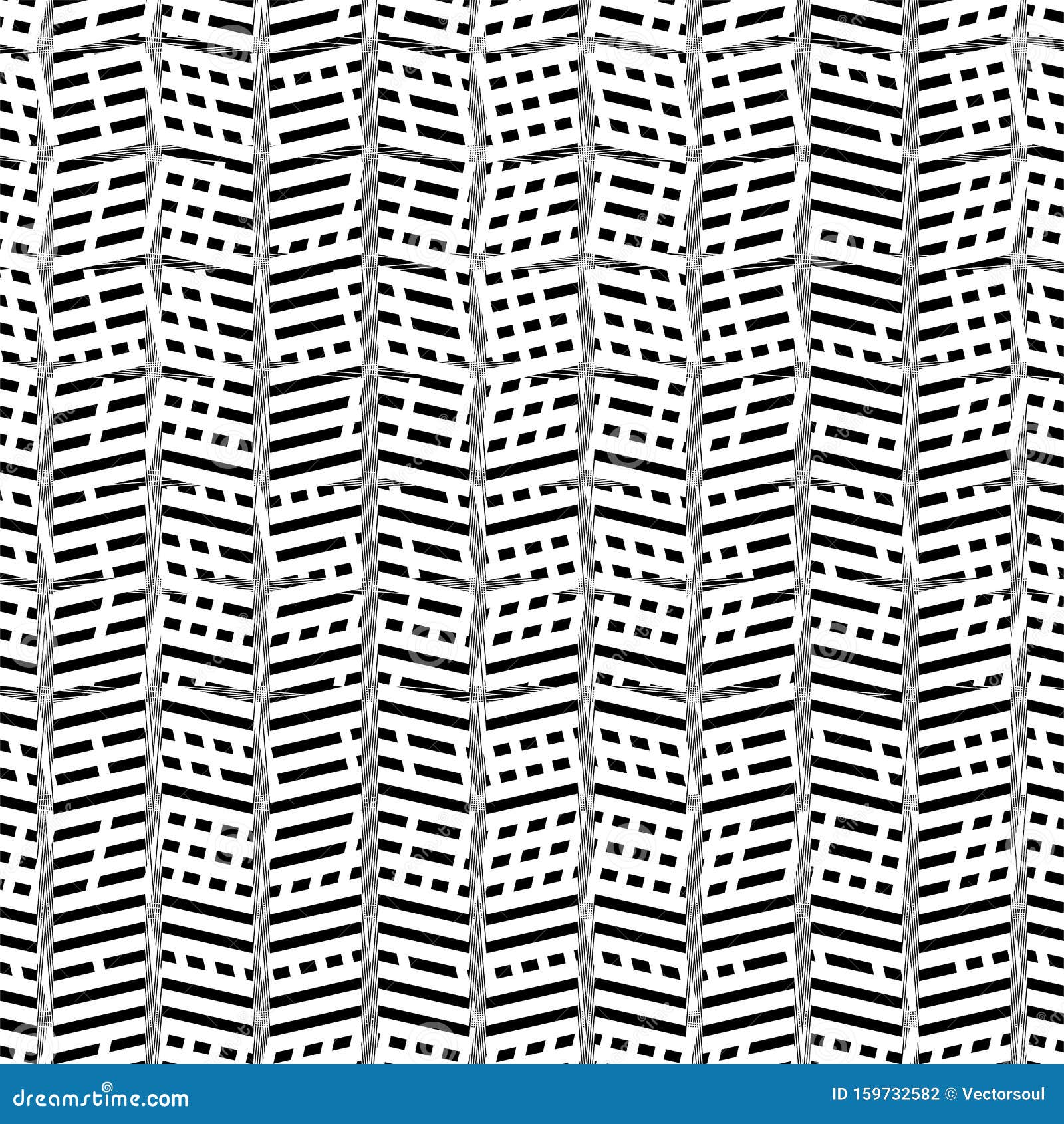 Abstract Geometric Mesh Grid Pattern Of Interweaved Interlocking Lines Stripes Cellular