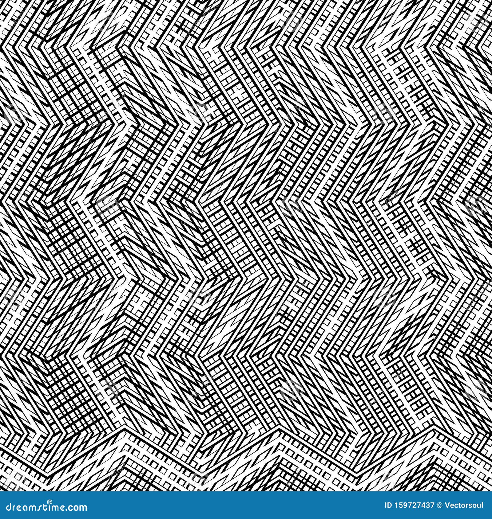 Abstract Geometric Mesh, Grid Pattern of Interweaved, Interlocking ...