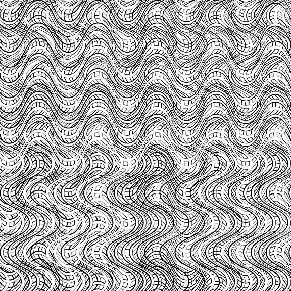 Abstract Geometric Mesh, Grid Pattern of Interweaved, Interlocking ...