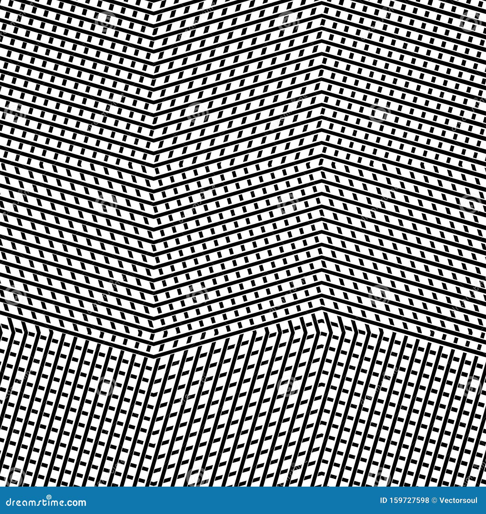 Abstract Geometric Mesh Grid Pattern Of Interweaved Interlocking Lines Stripes Cellular