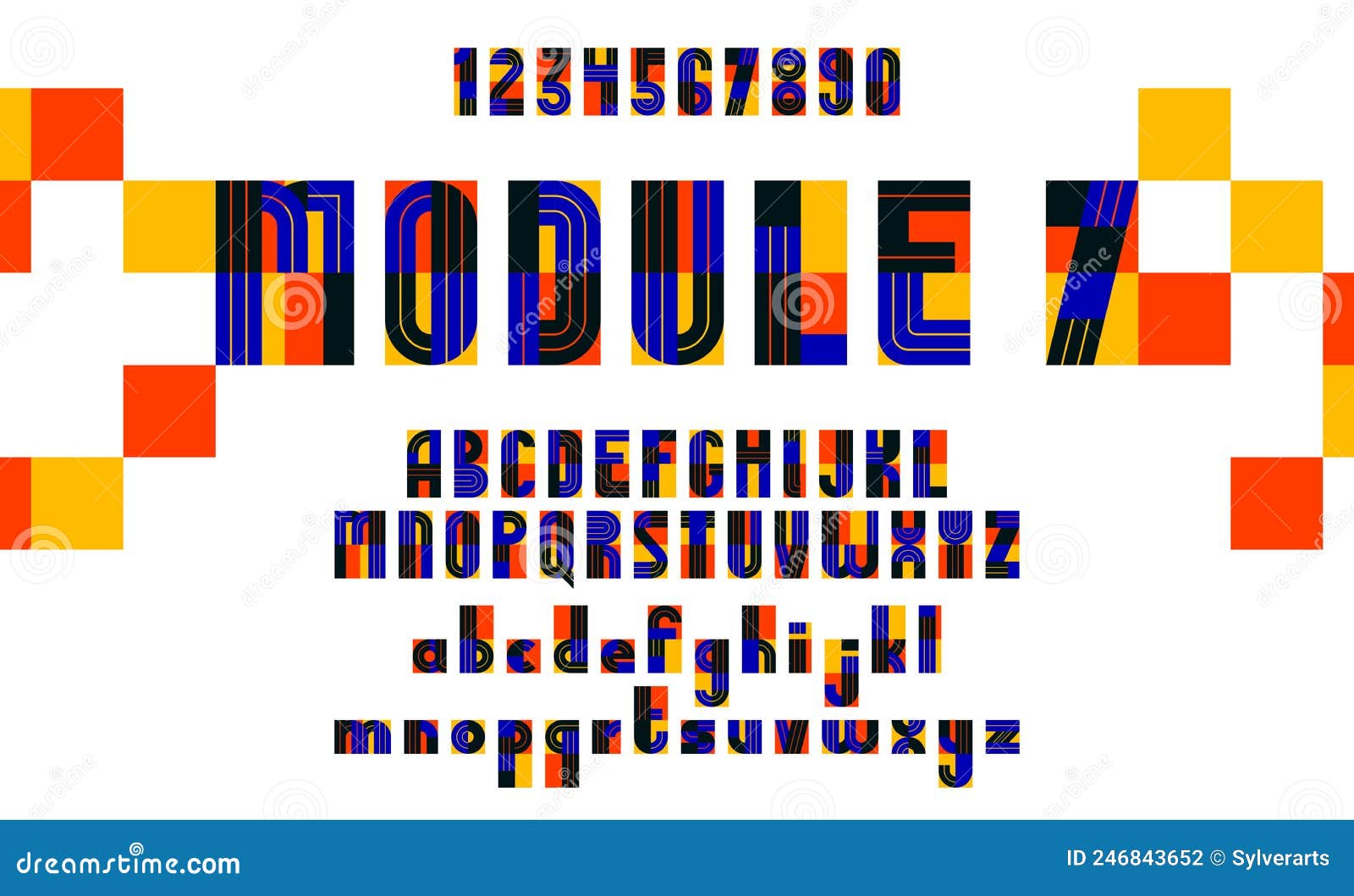 Abstract Geometric Modern Font Vector Typeset, Logo Creation Alphabet ...