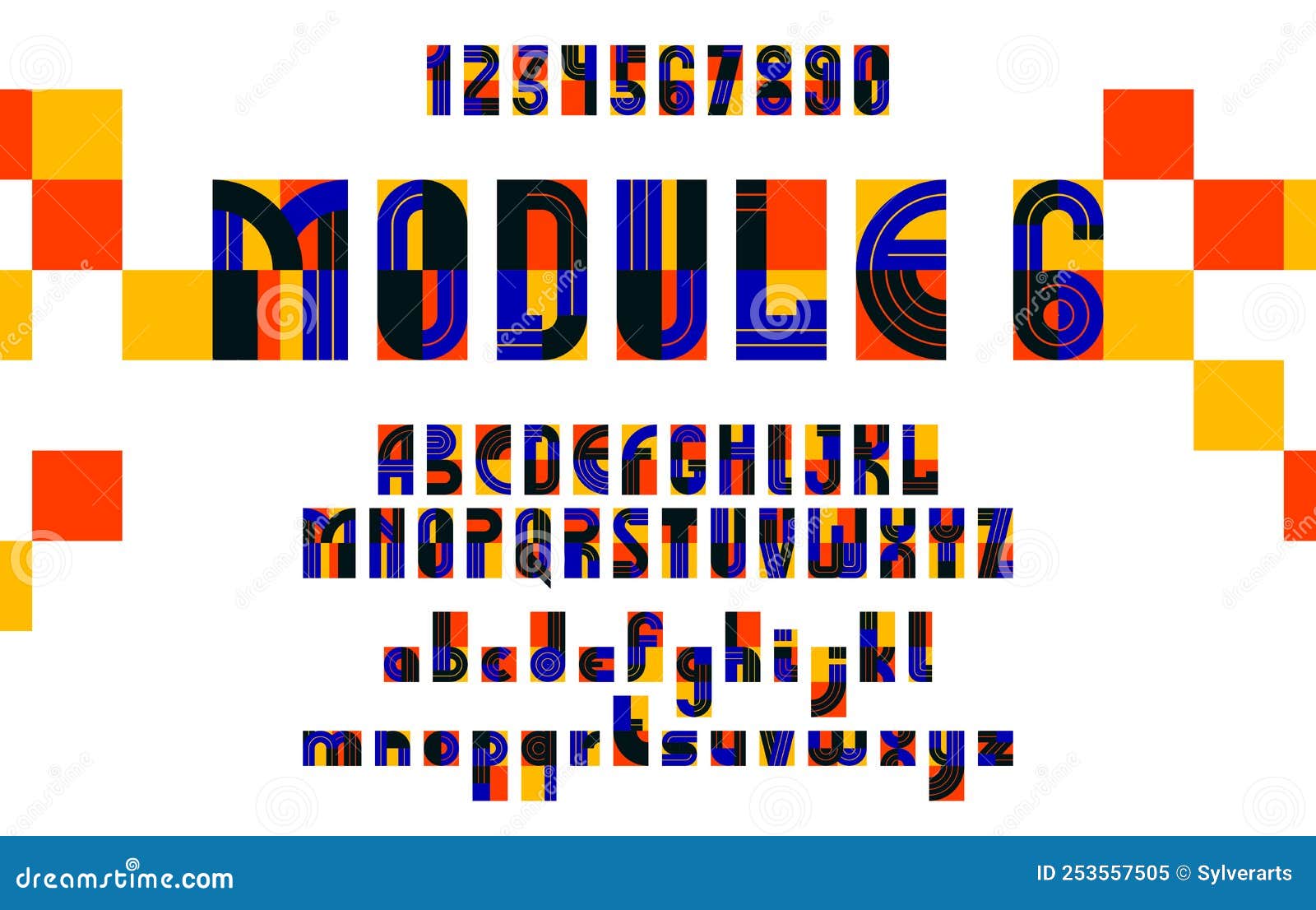 Abstract Geometric Modern Font Vector Typeset, Logo Creation Alphabet ...