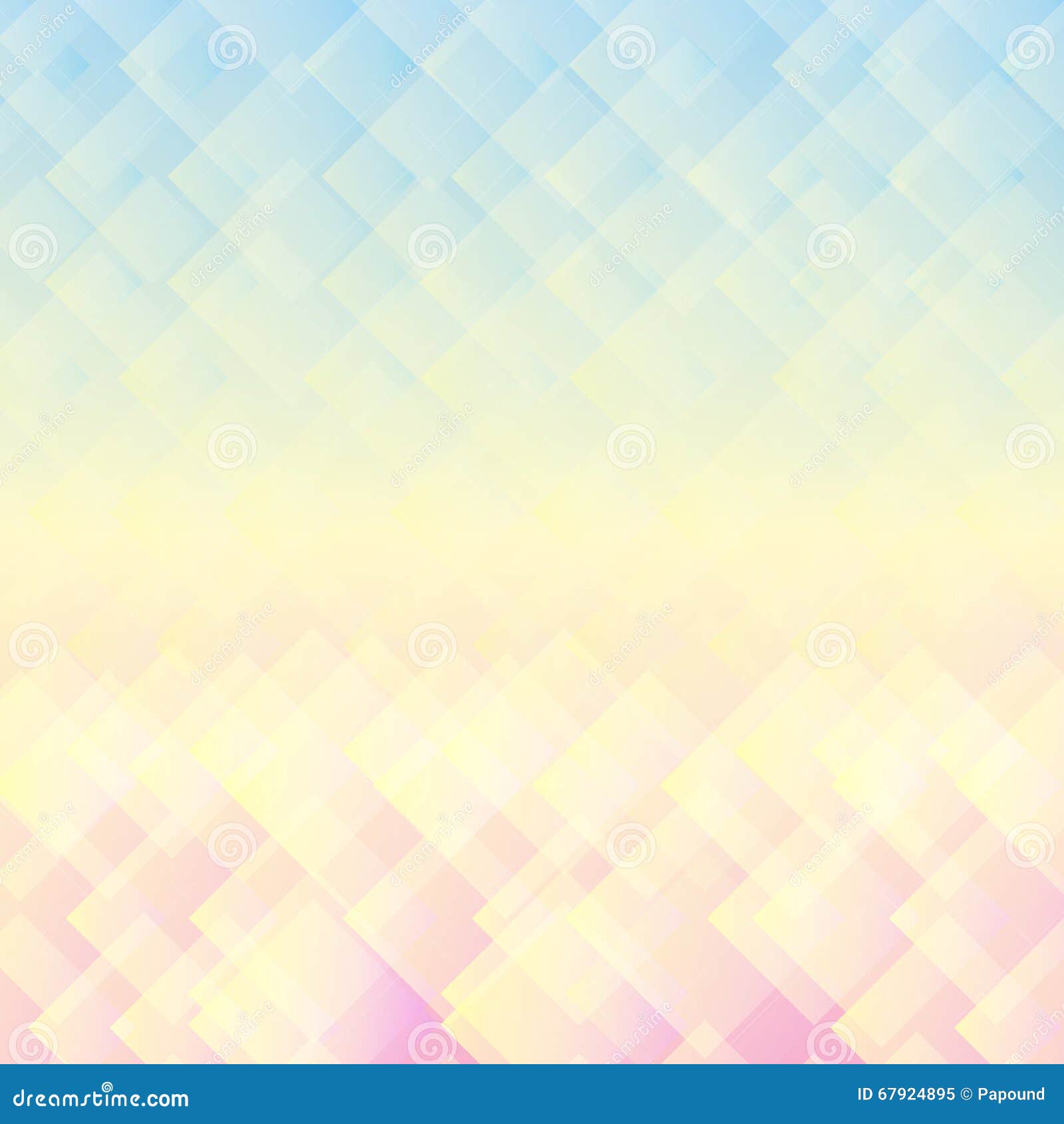 Abstract Geometric Mosaic Pastel Background Stock Vector - Illustration ...