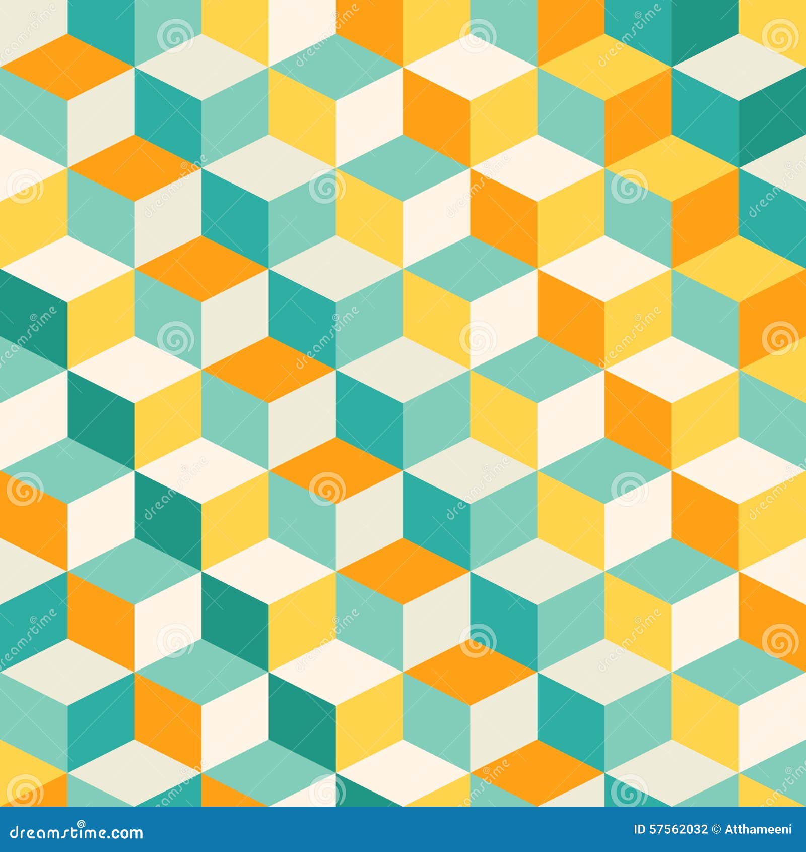 Abstract Geometric Mosiac Pattern Stock Vector - Illustration of ...