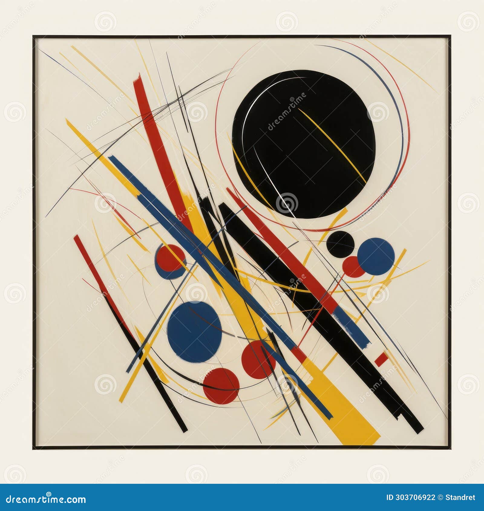 Abstract Geometric Objects. Beautiful Illustration Picture Stock ...