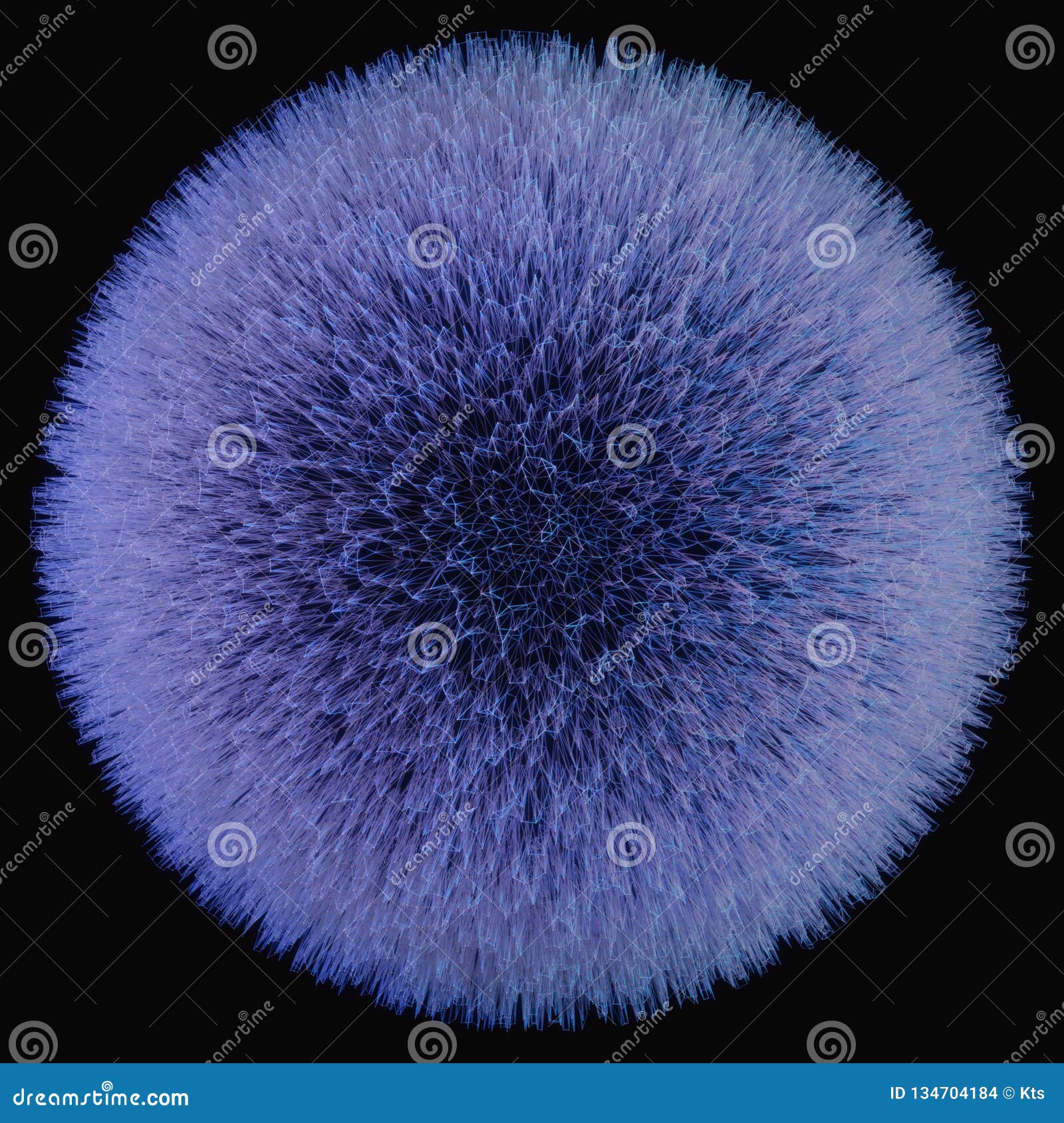 Abstract Geometric Organic Structure Stock Illustration - Illustration ...