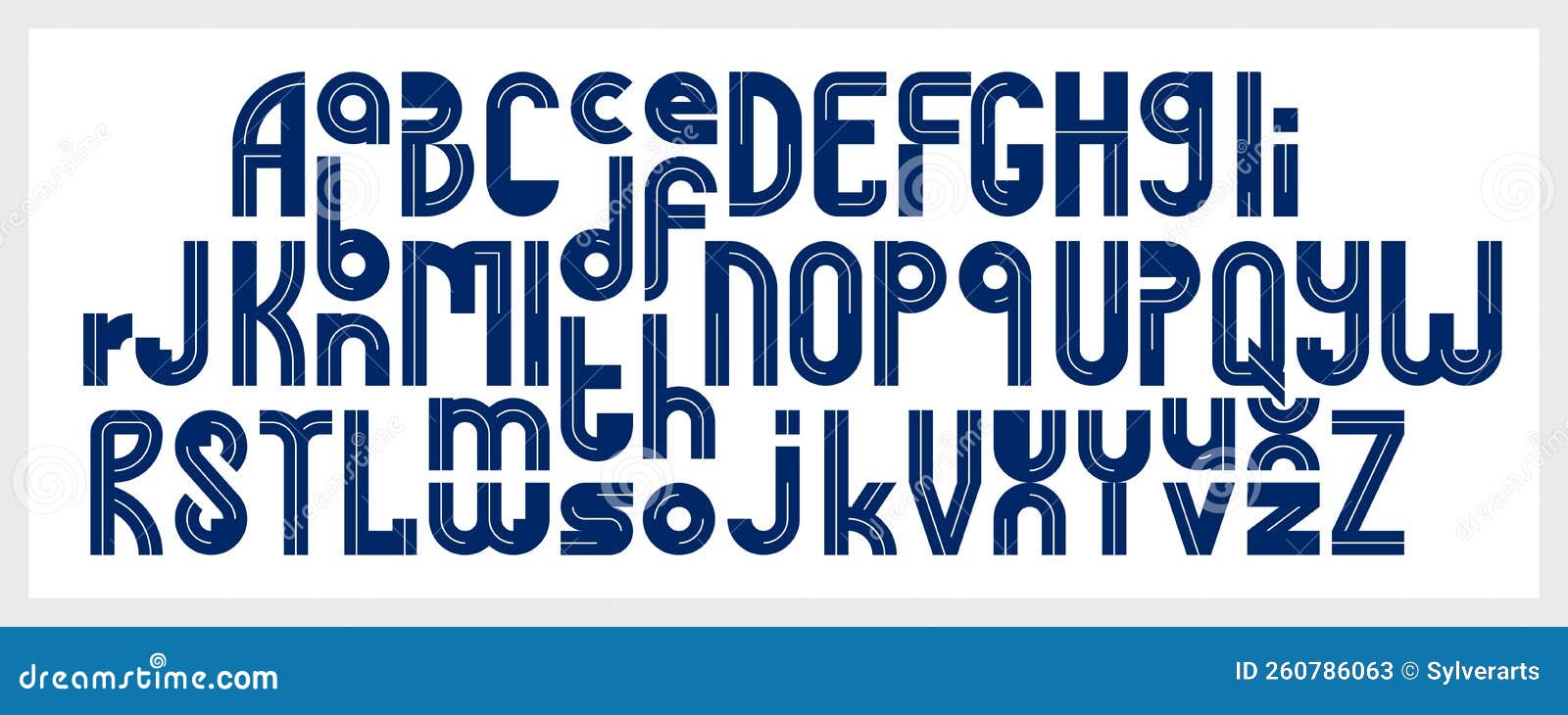 Abstract Geometric Original Font Vector Typeset, Logo Creation Alphabet ...