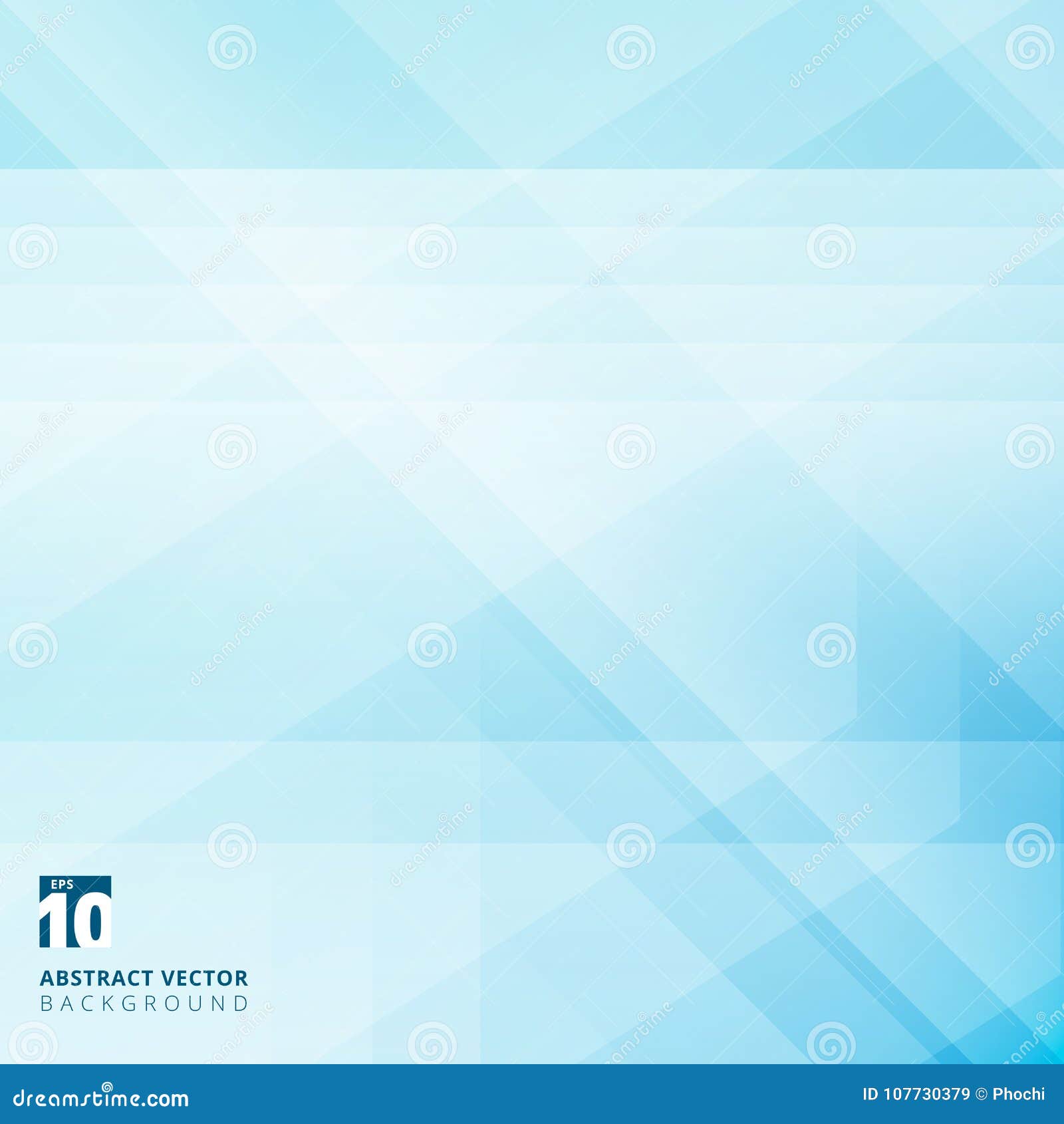 Abstract Geometric Overlay on Blue Background with Diagonal Stripes ...