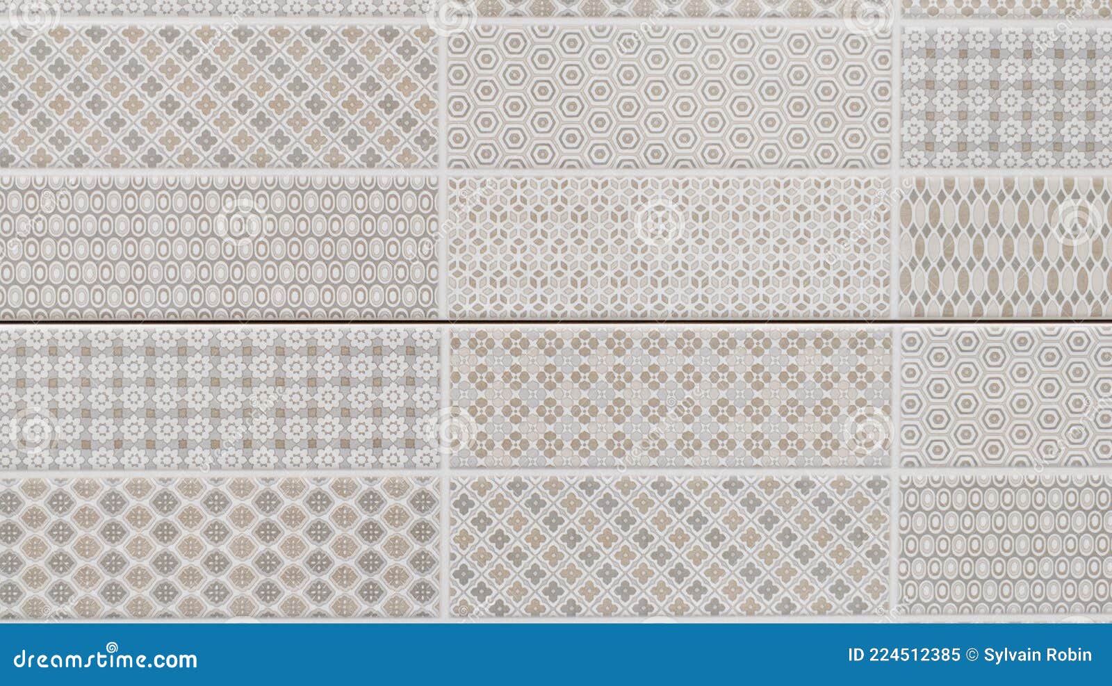 Panel Of Tiles Stock Photography | CartoonDealer.com #91479638