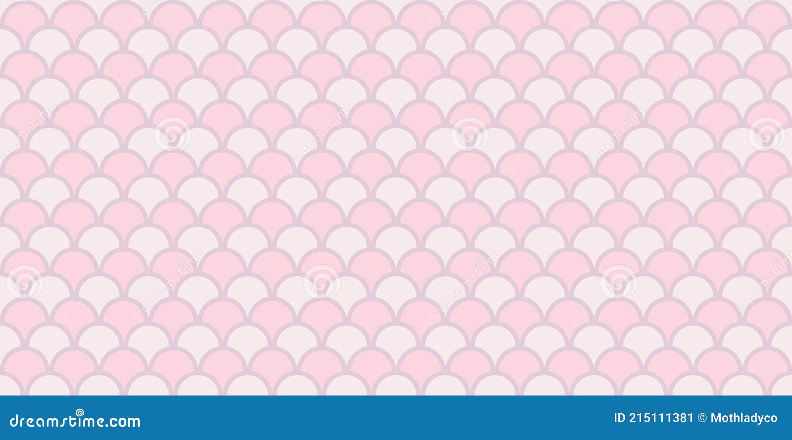 Abstract Geometric Pastel Fish Scale Pattern Vector Background Stock ...