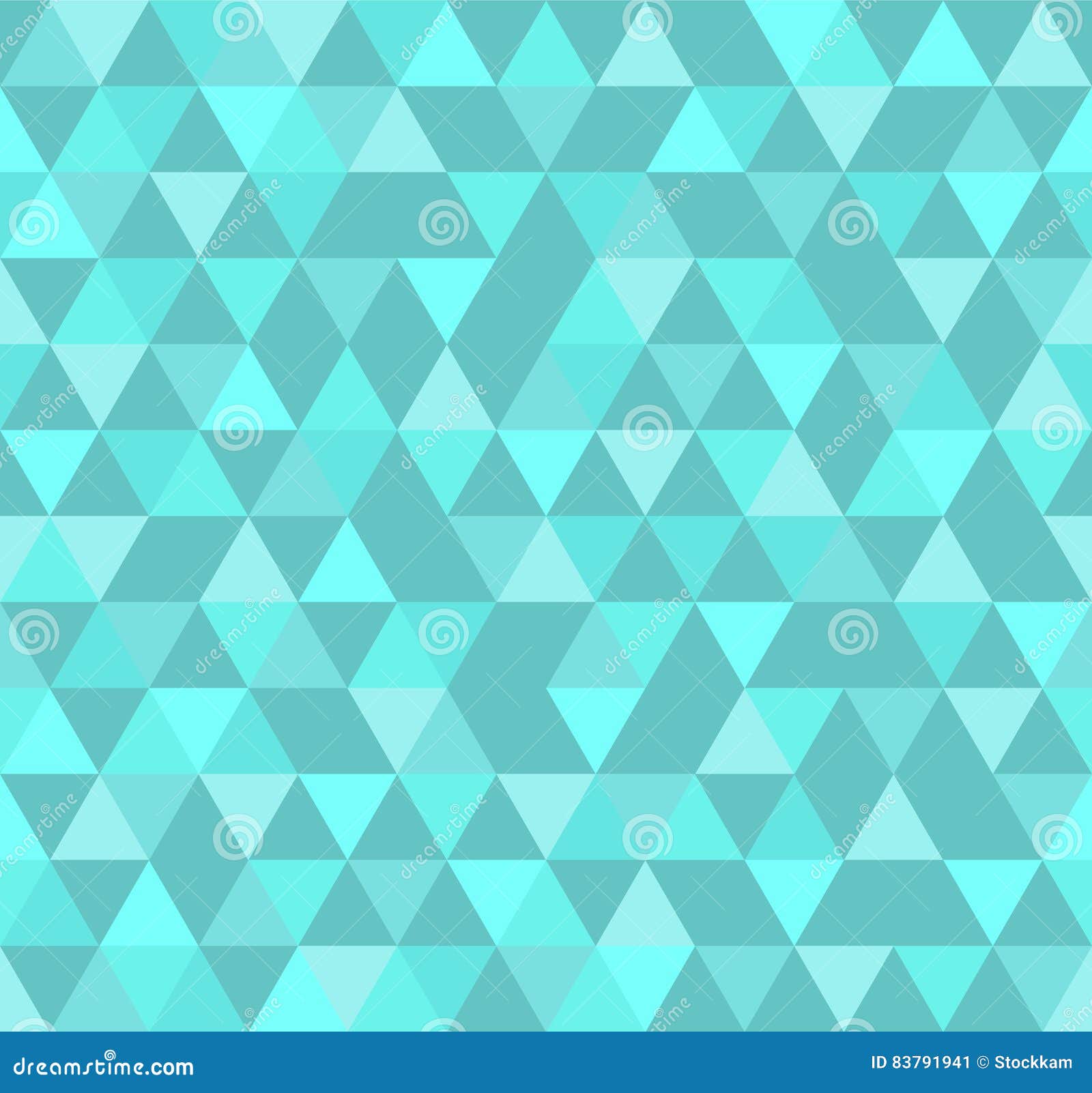 Abstract Geometric Pattern Background With Colorful Triangles Stock