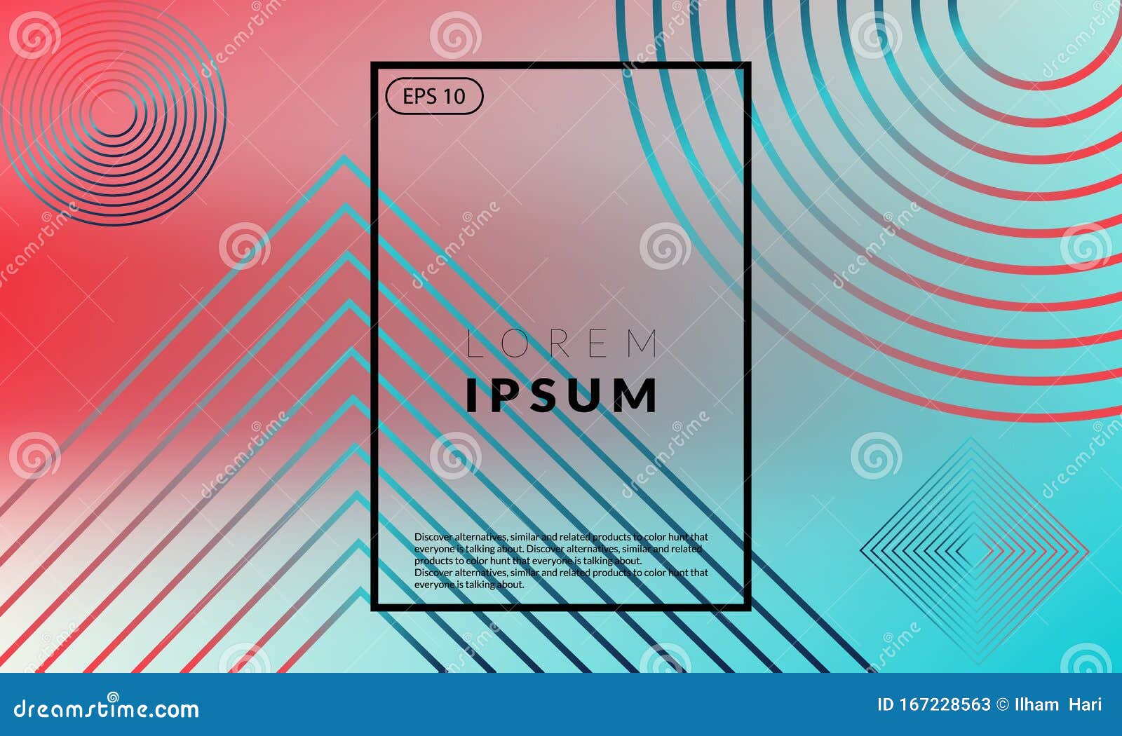 Abstract Geometric Pattern of Background with Modern Dynamic Motion ...