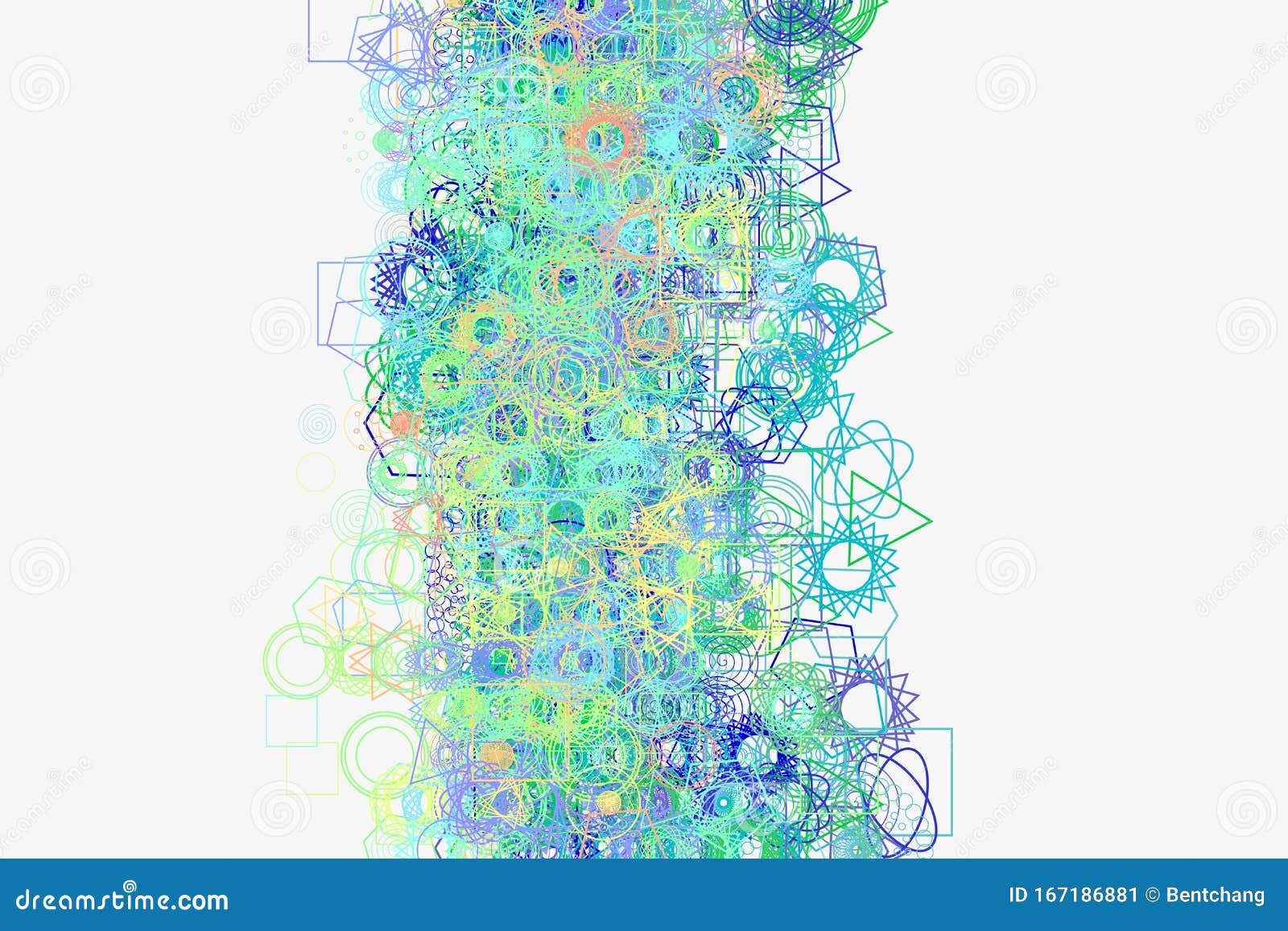 Abstract Geometric Pattern, Colorful & Artistic Shapes for Graphic ...