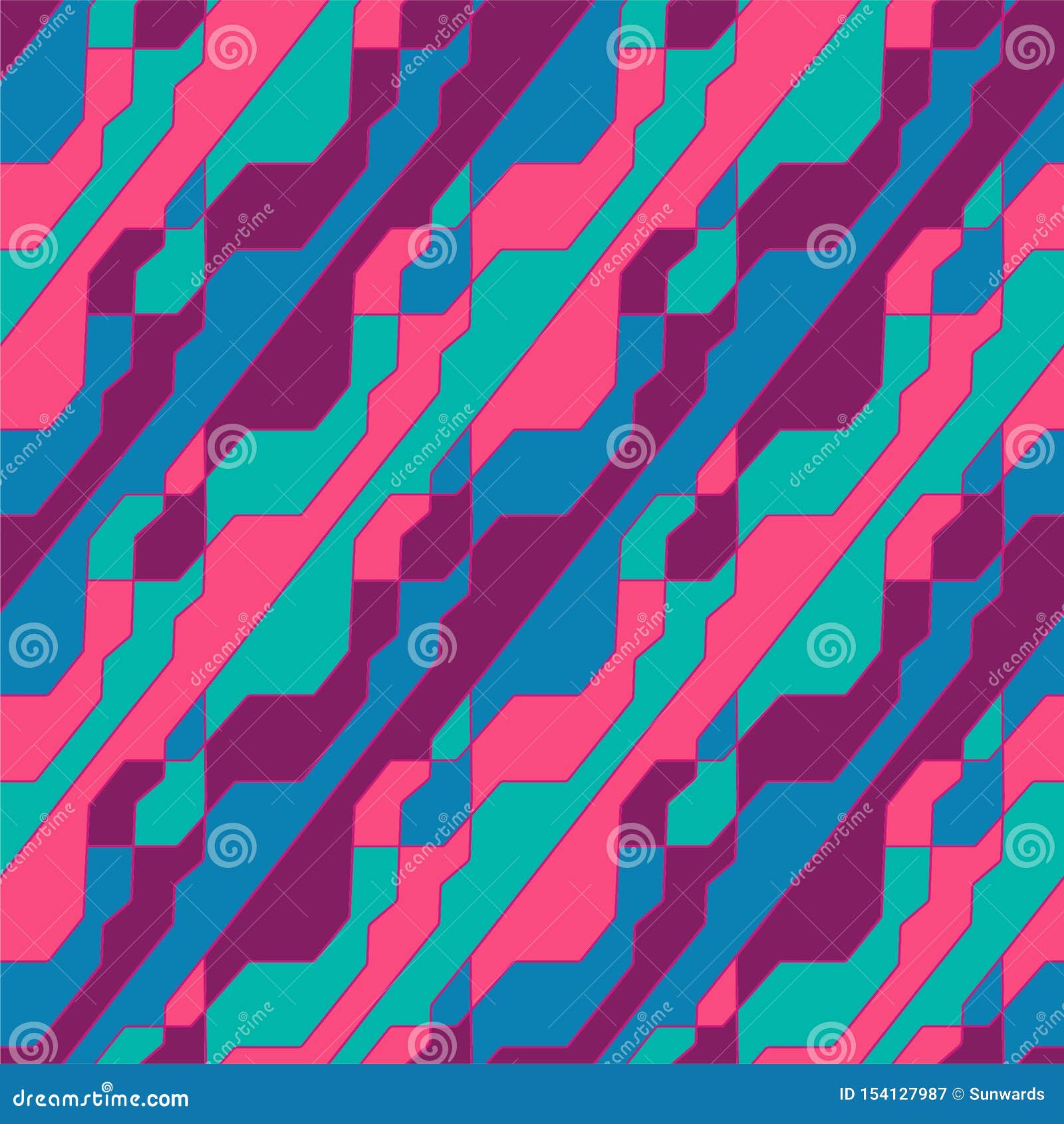 Abstract Geometric Pattern with Crossing Thin Lines. Stock Vector ...