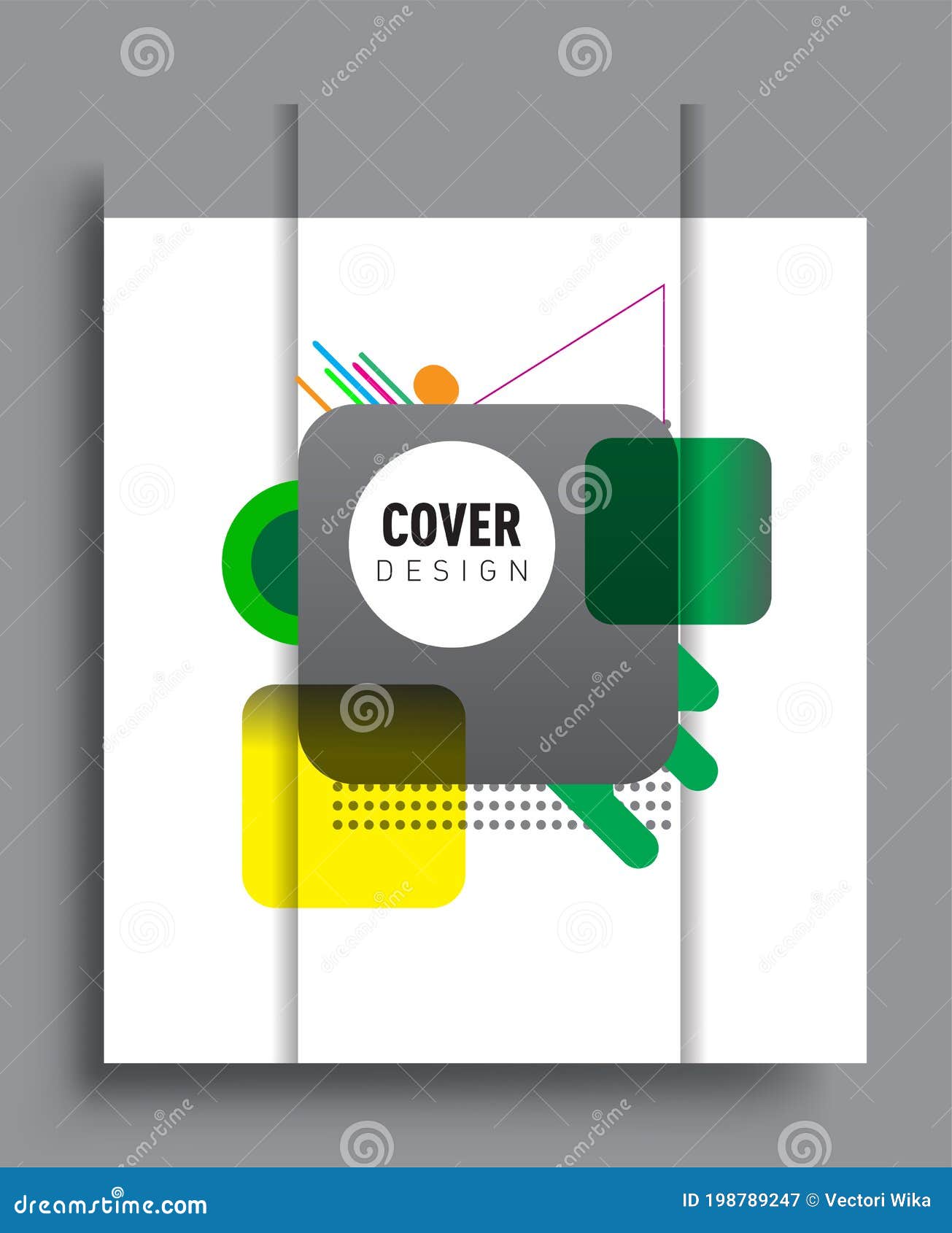 Abstract Geometric Pattern Design and Background. Vector Templates for ...