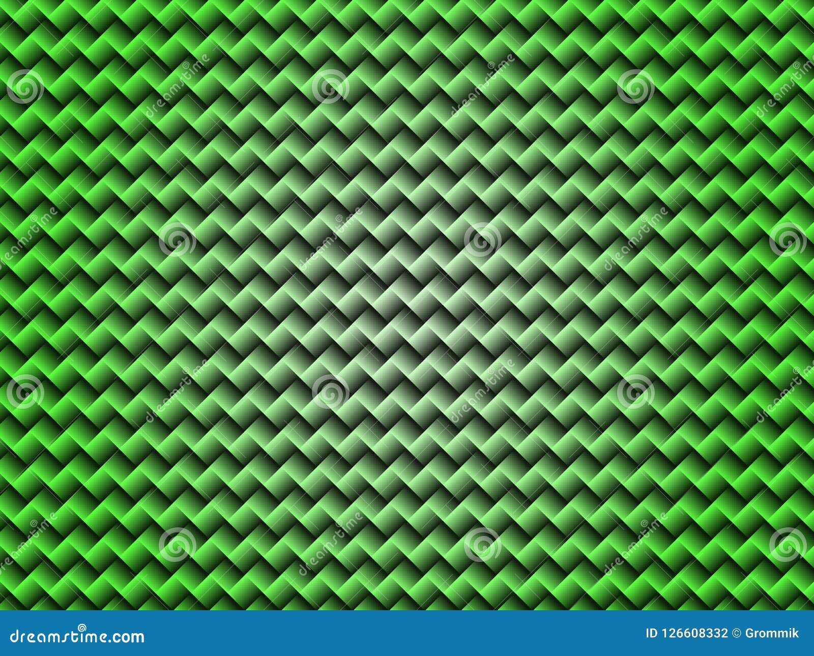 Abstract Geometric Pattern in Green Gradient Stock Illustration ...