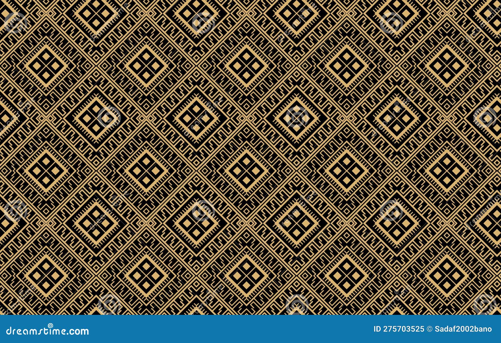 Abstract Geometric Pattern with Lines, Rhombuses a Seamless Vector ...