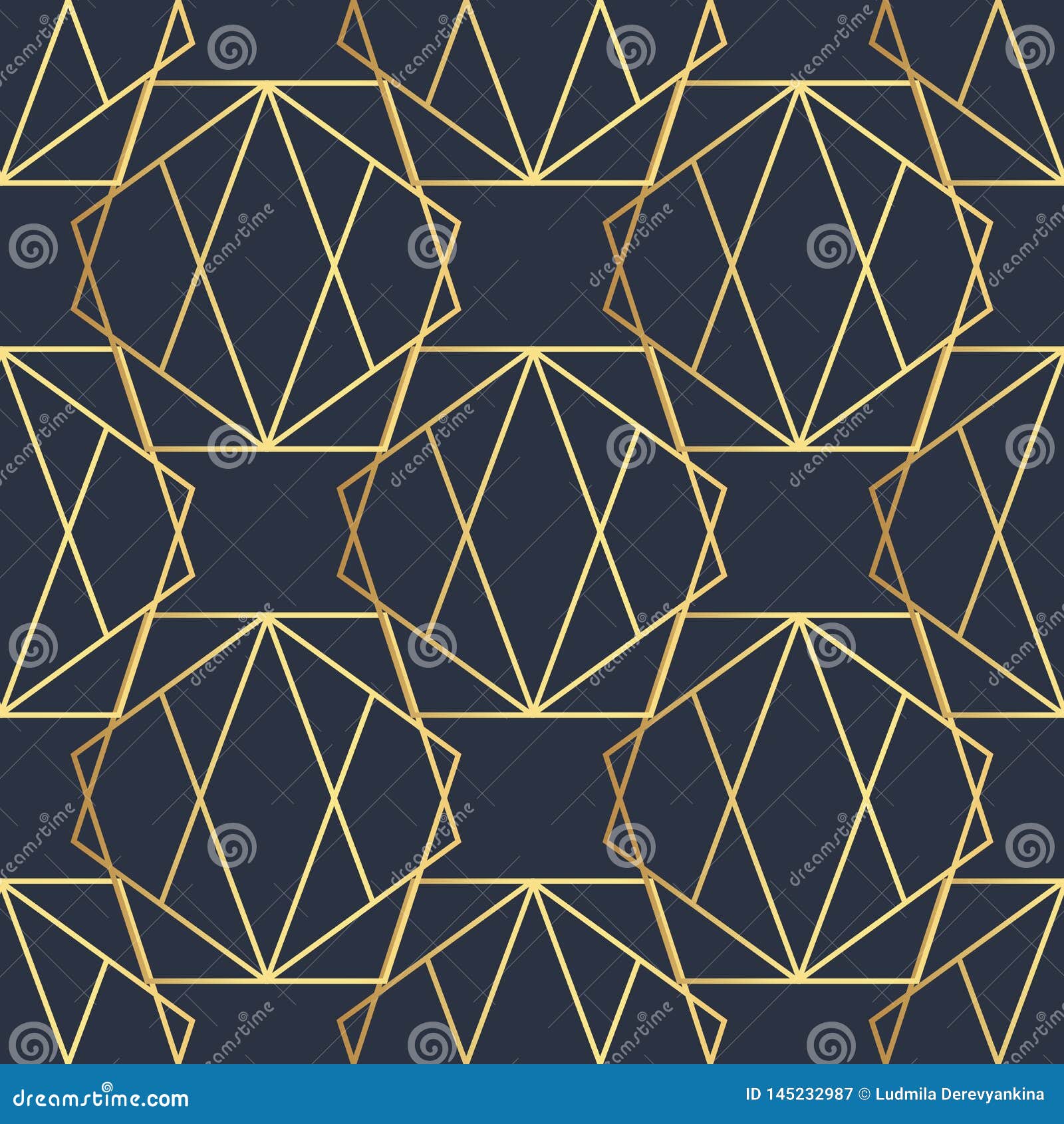 Abstract Geometric Pattern with Lines. a Seamless Vector Background ...